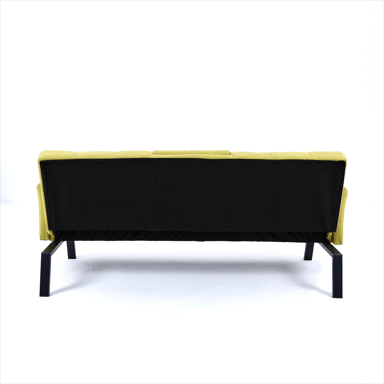Naturefalls Rectangular sleeper sofa with fold-down backrest cup holder ...