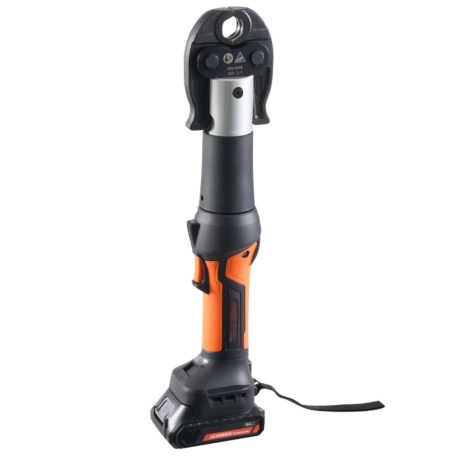 SUGIFT 20V Electric Copper Press Tool with 2 Batteries 30mm Stroke 360 ...