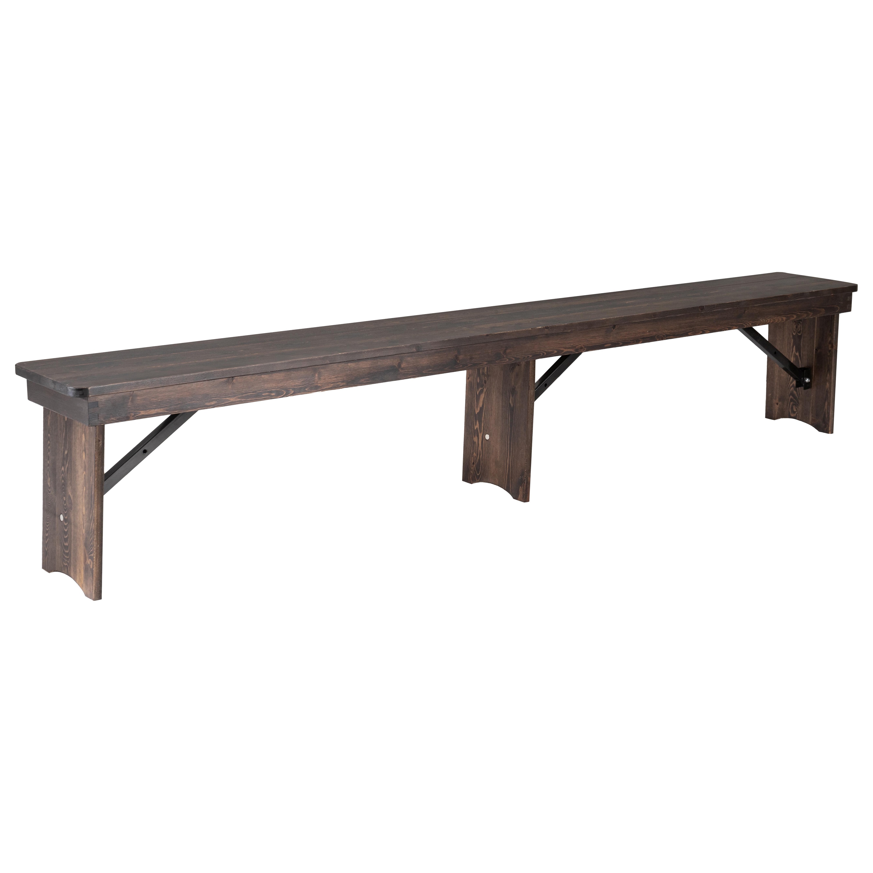 Emma + Oliver Pacia 8-ft x 12-in Antique Rustic Mahogany Solid Pine ...