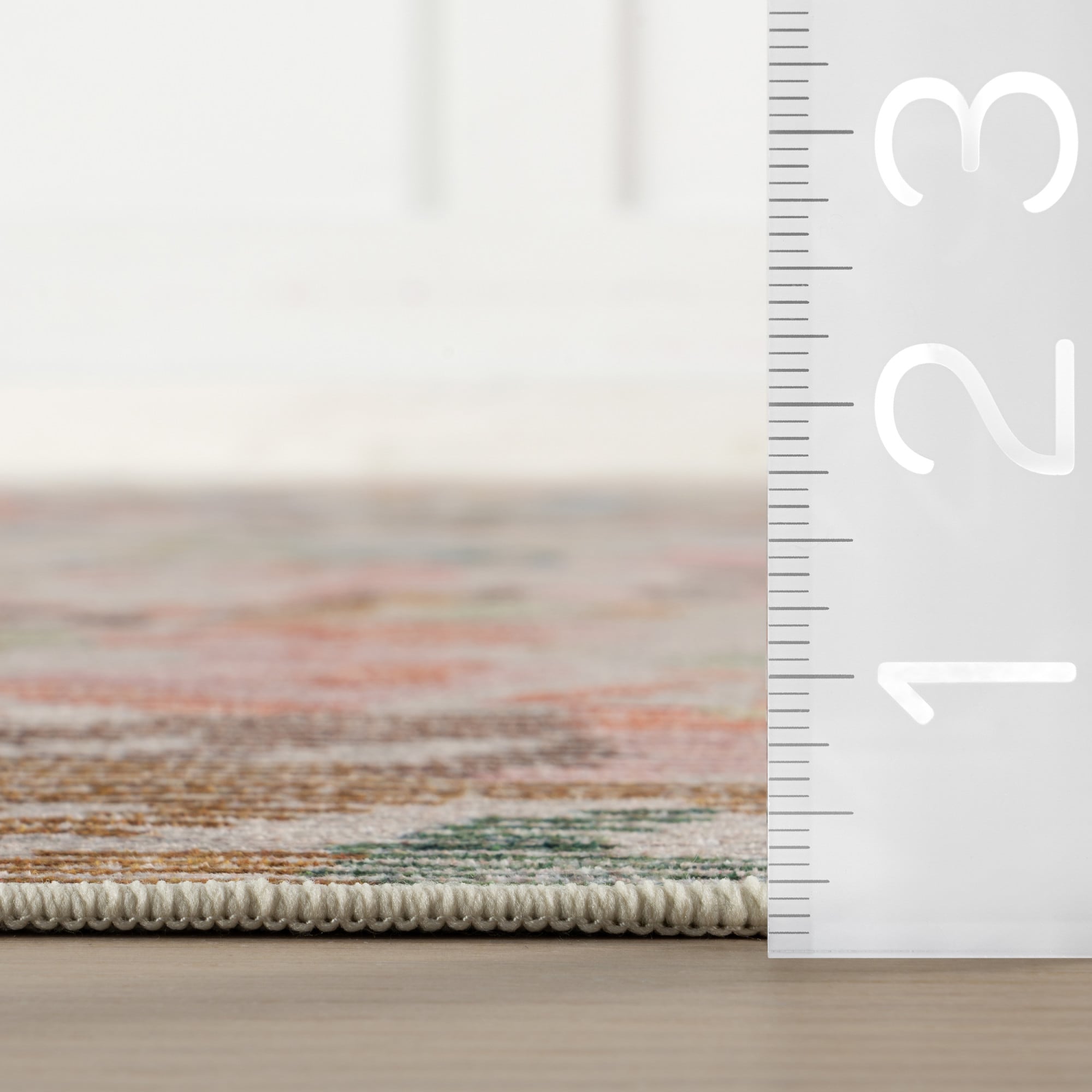 DASH & ALBERT Bloom 4 x 6 Machine Washable Rug in the Rugs department ...