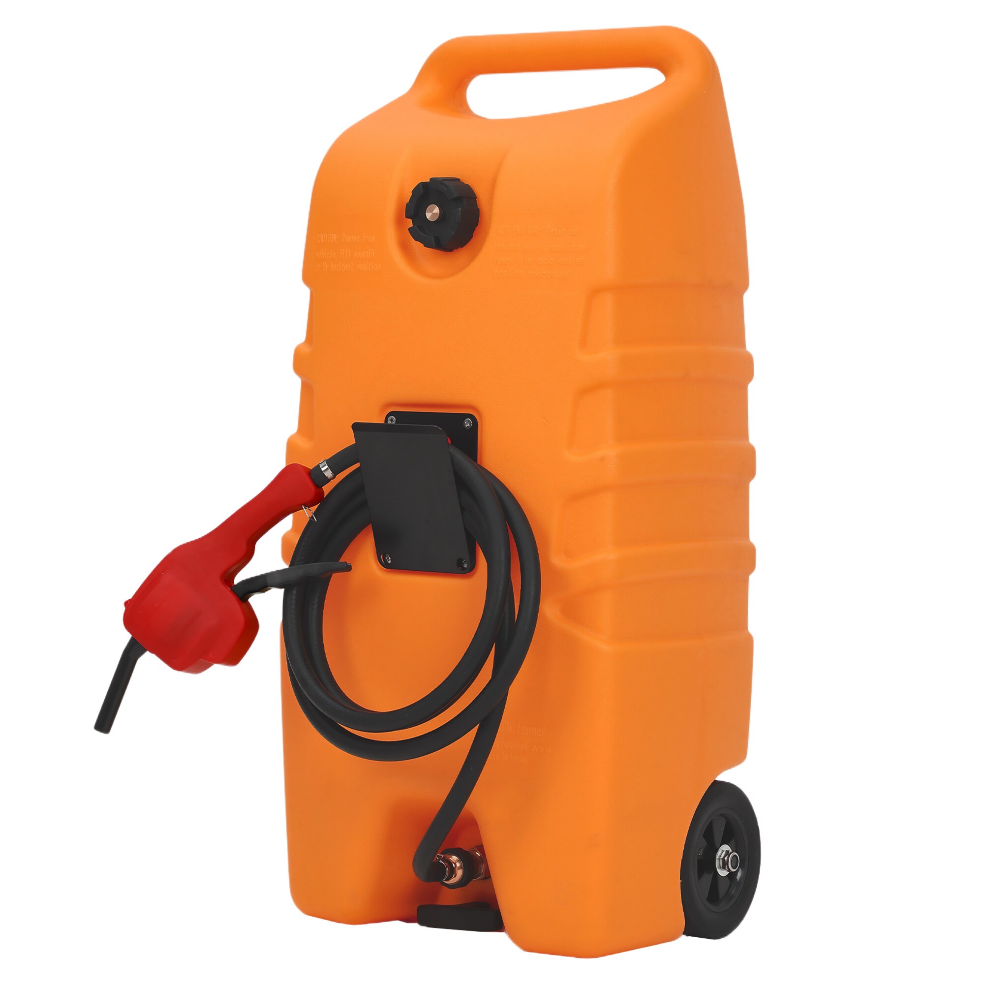 Garvee 14 Gallon Portable Fuel Caddy with Manual Transfer Pump and 10ft ...