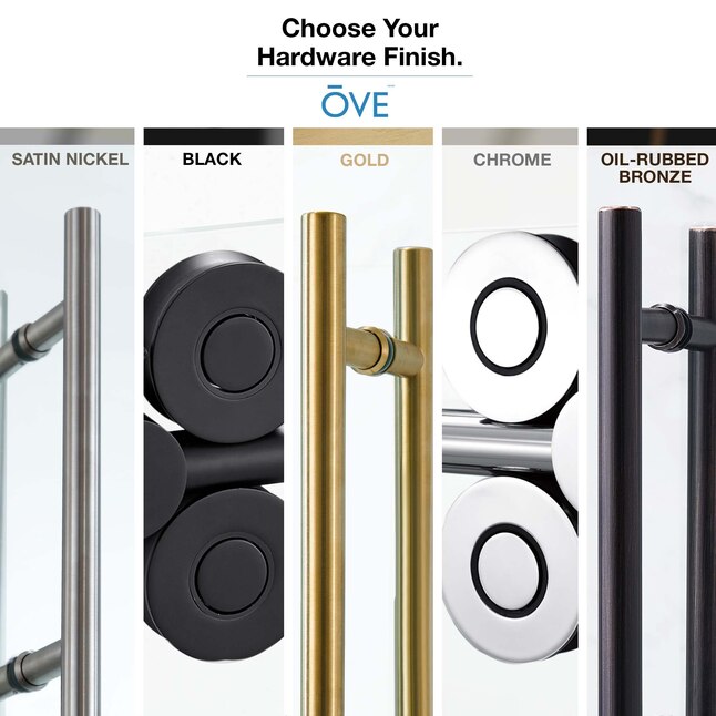 Ove Decors Sydney 58 1 2 In To 60 In W X 78 75 In H Frameless Sliding