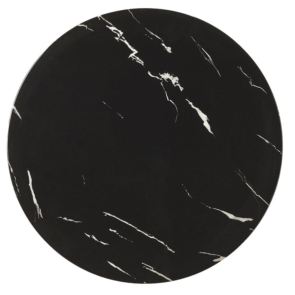Butler Specialty Shounderia Marble Side Table Black in the End Tables ...