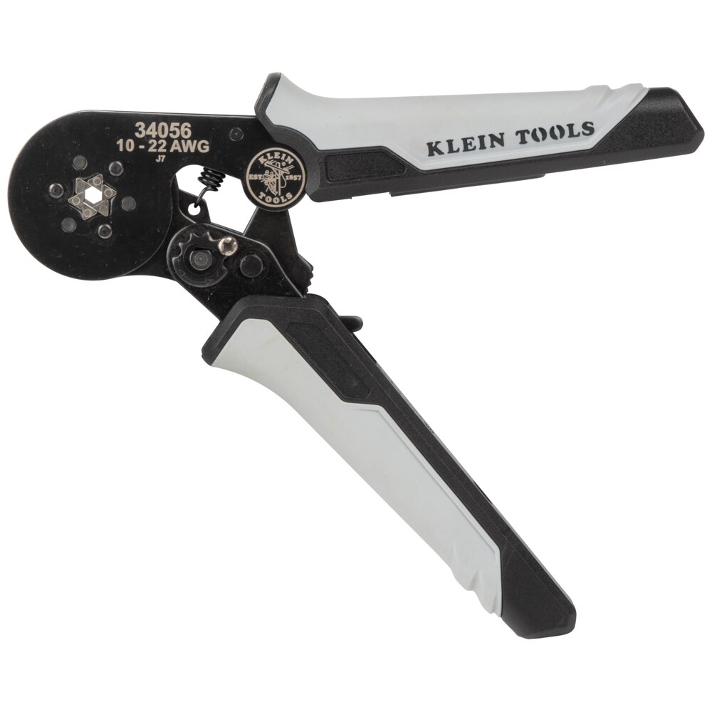 Klein Tools Ratcheting Ferrule Hex Crimper, 10 to 22 AWG Wire in the ...