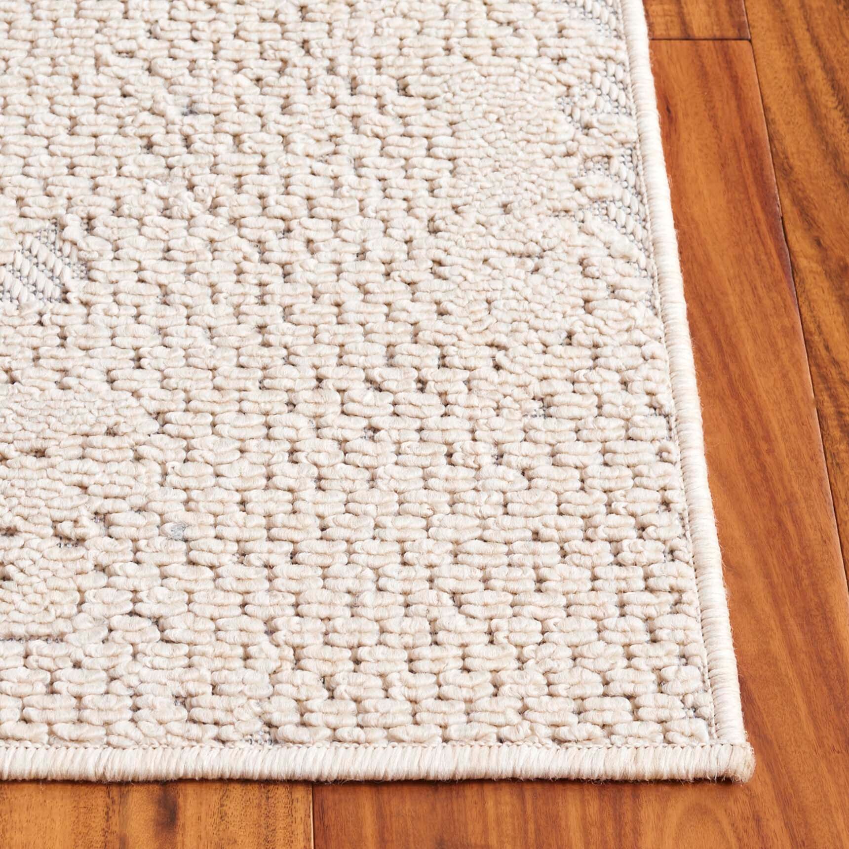 Safavieh Milos 116A Ivory 7 X 7 Area Rug in the Rugs department at ...