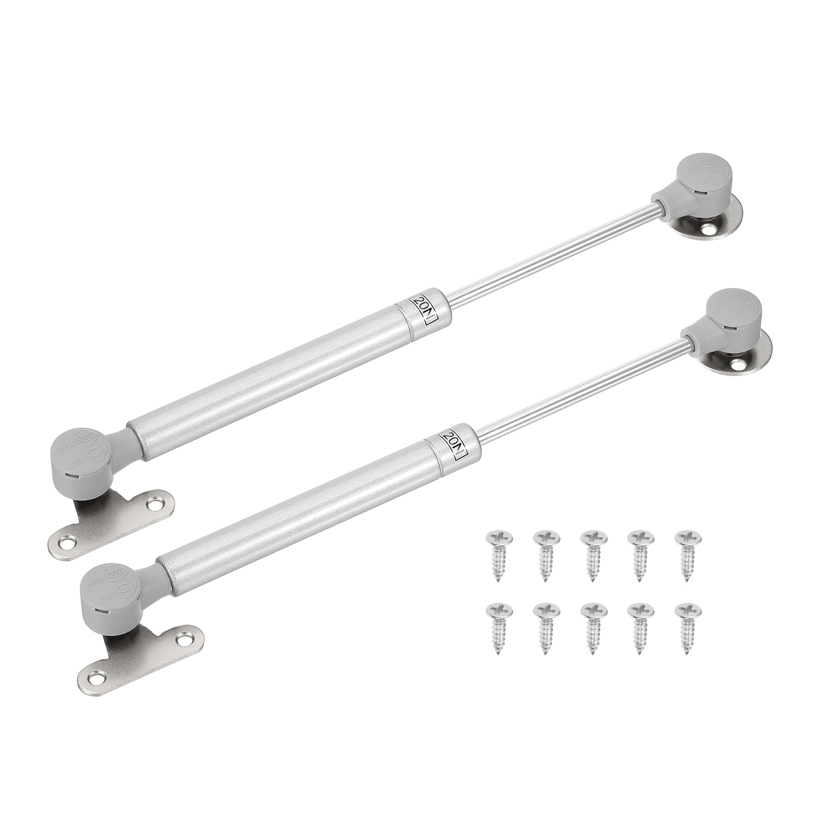 PATIKIL 10inch Gas Struts for Cabinets 2pcs Gas Spring Shocks Lift ...