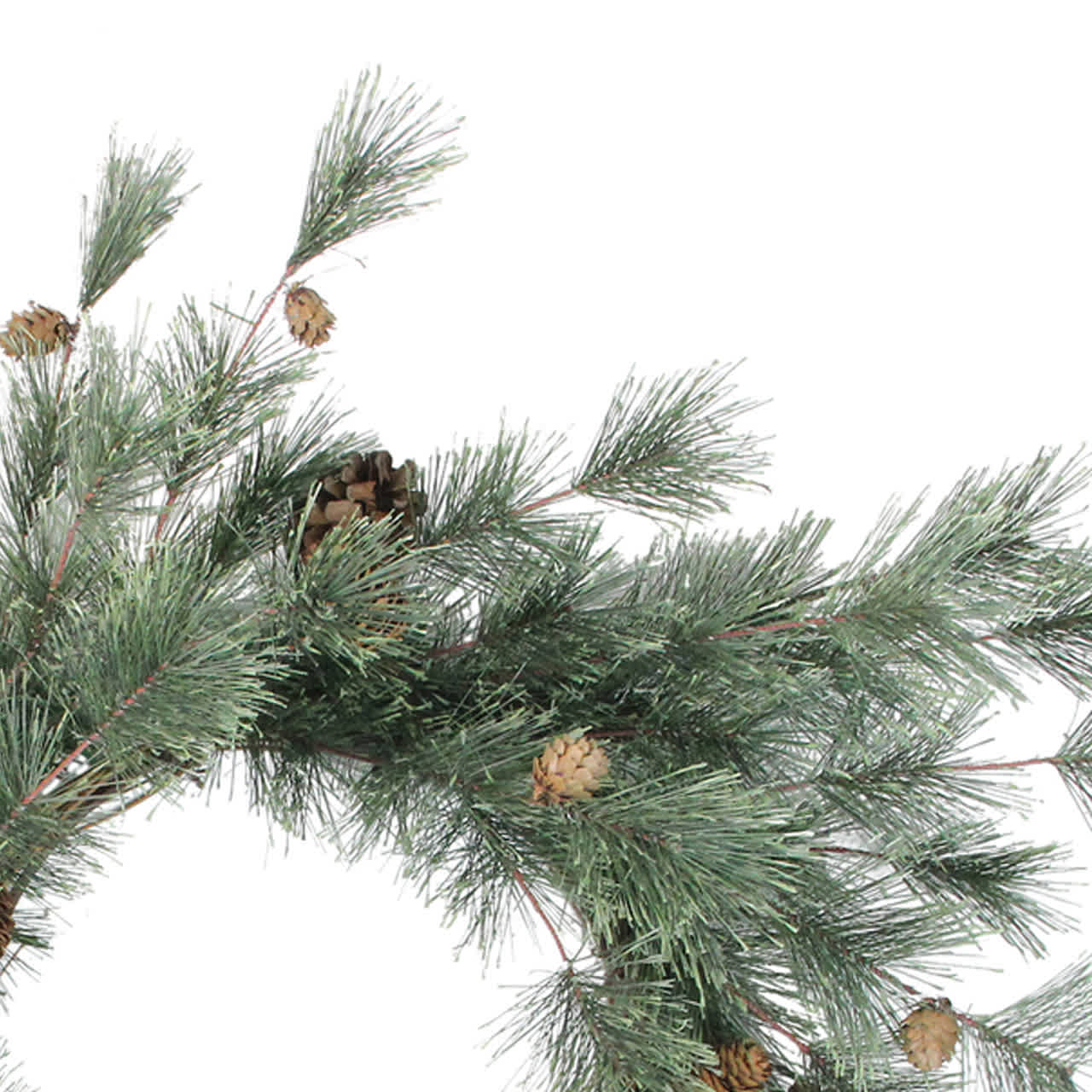 NAPCO Mixed Pine Cones Artificial Christmas Wreath - 26 inch - Unlit in ...