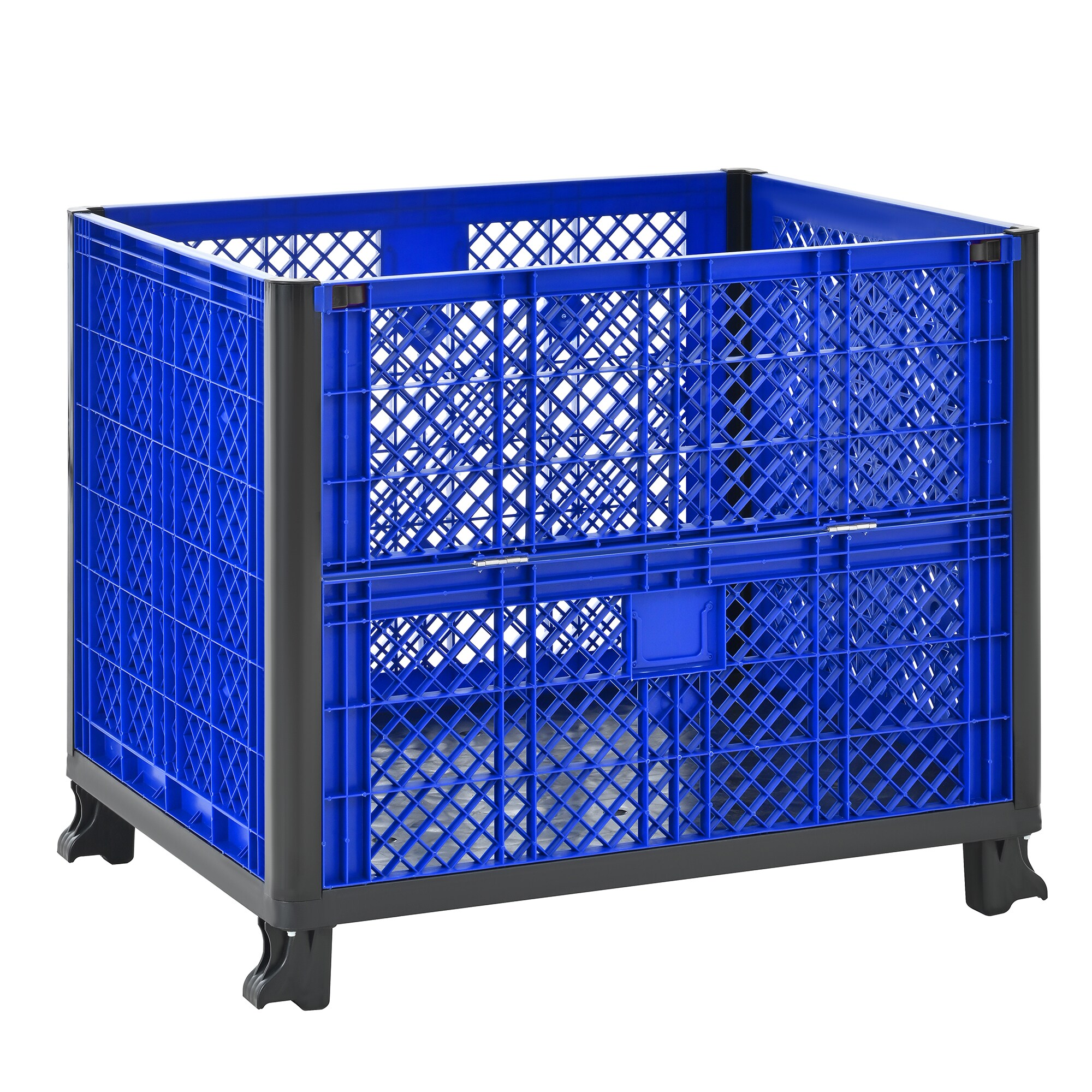 Huluwat Collapsible Bulk Container with mesh walls total capacity of ...