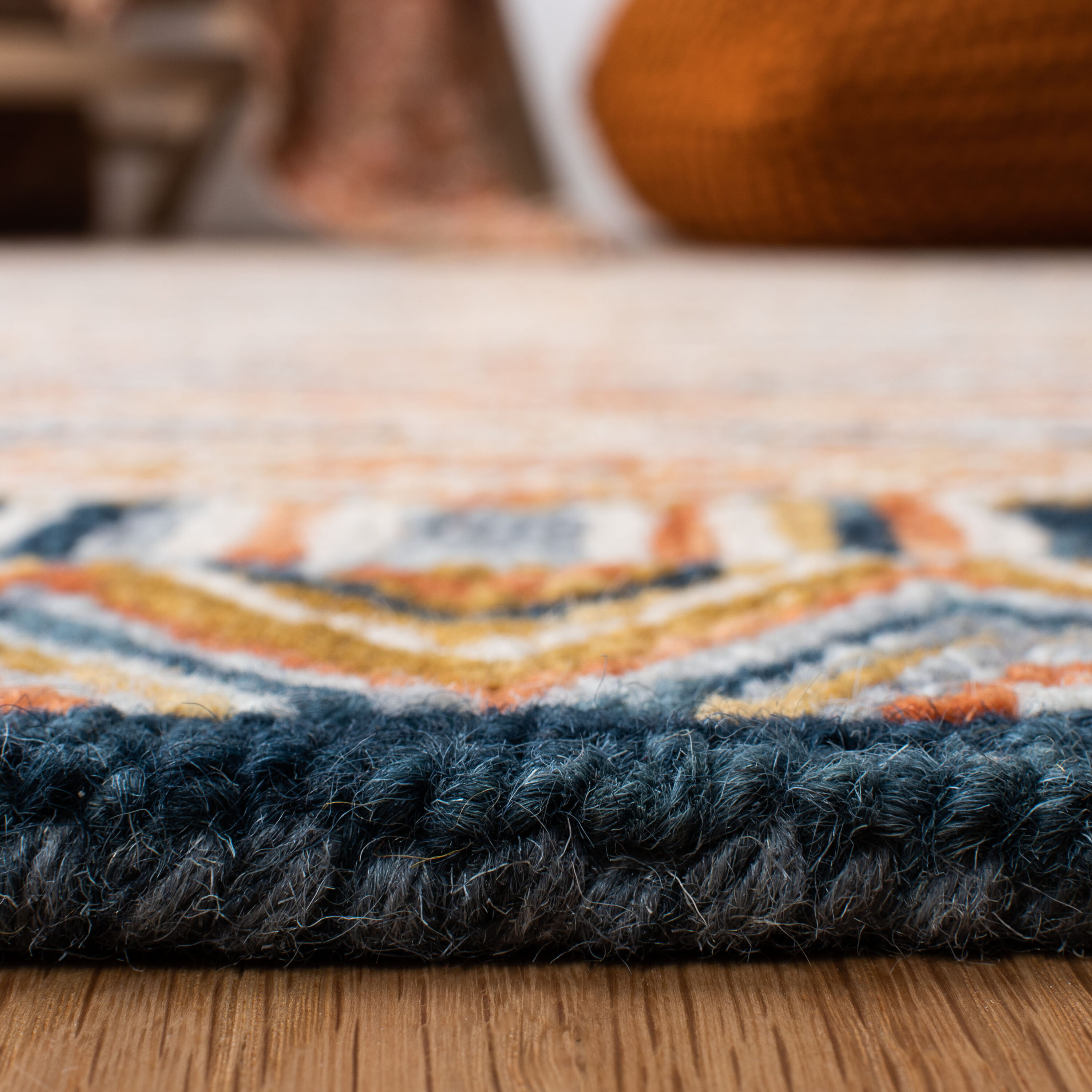 Safavieh Aspen 808 Gold/Rust Bohemian 4ft x 6ft Small Rectangle Rug in ...