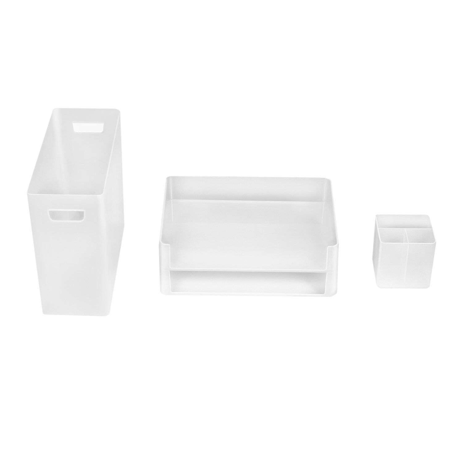 SORBUS 4 Piece Desk Organizer Set for Office Supplies Paper ...