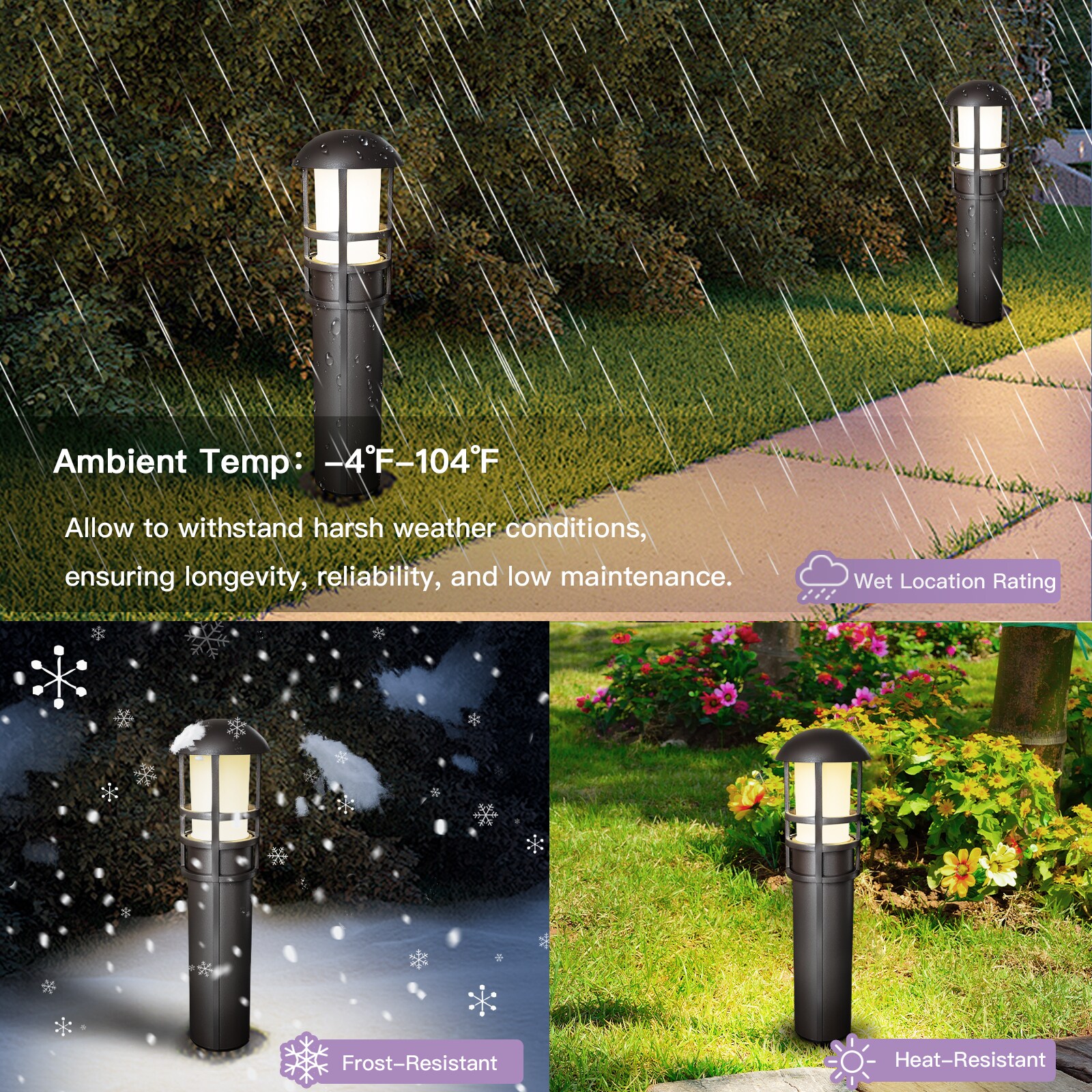 Sofiton Landscape Lighting 300 -Lumens 3 -Watt Oil-rubbed bronze Low ...