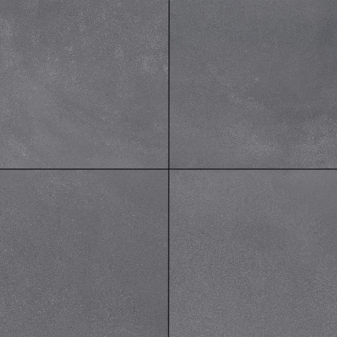 The Tile Life Terrazzo 2.0 Dark Grey 24-in x 24-in Matte Porcelain ...