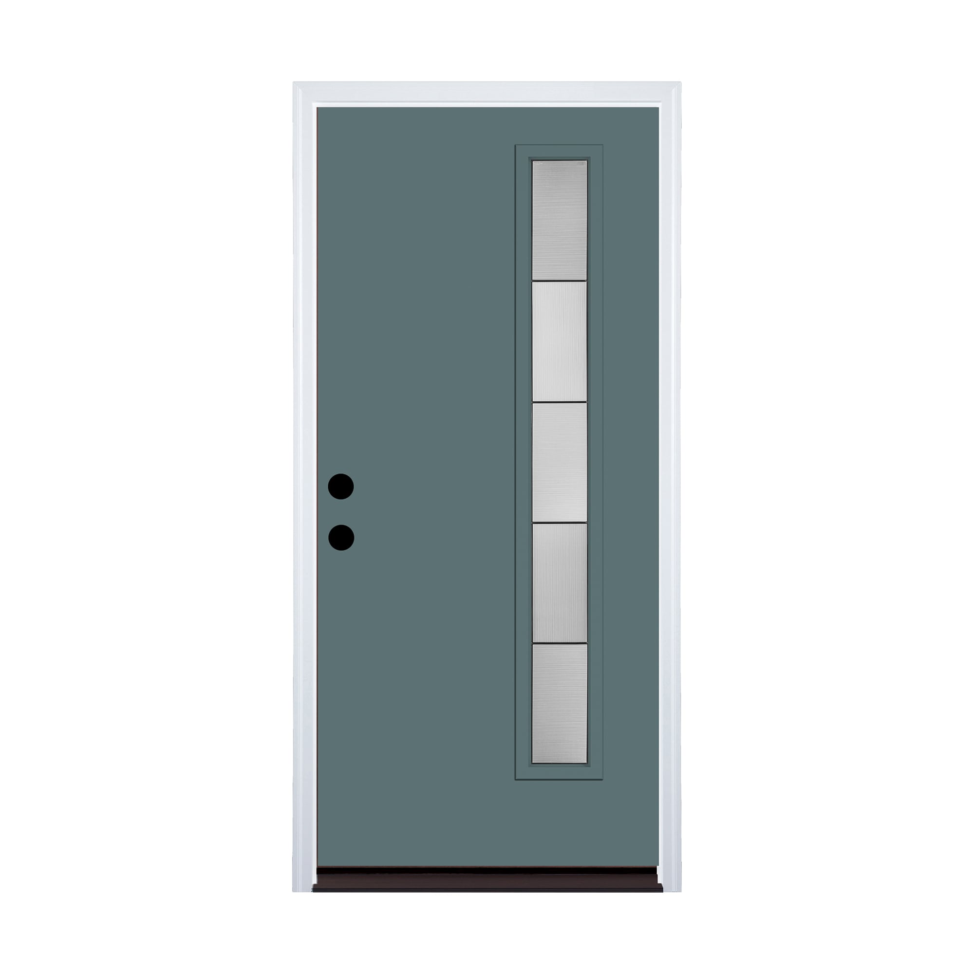 Therma-Tru Smooth Star Front Door in the Front Doors department at ...