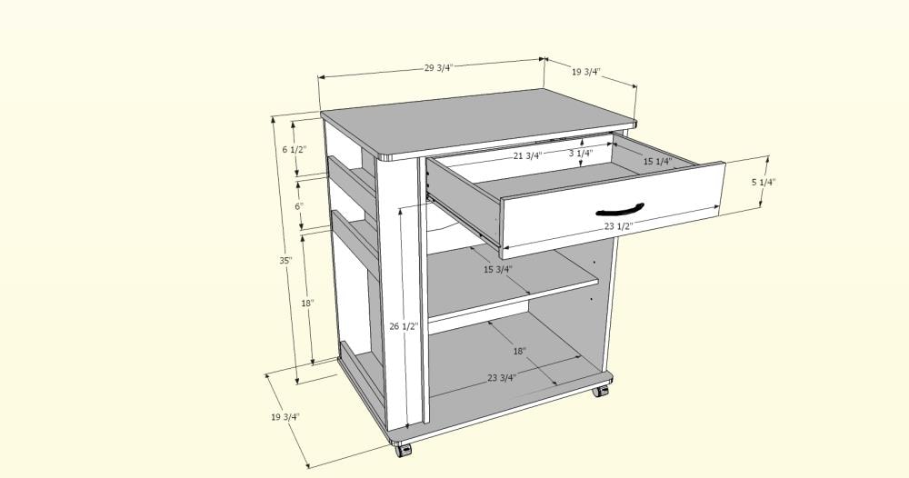 Nexera microwave cart store