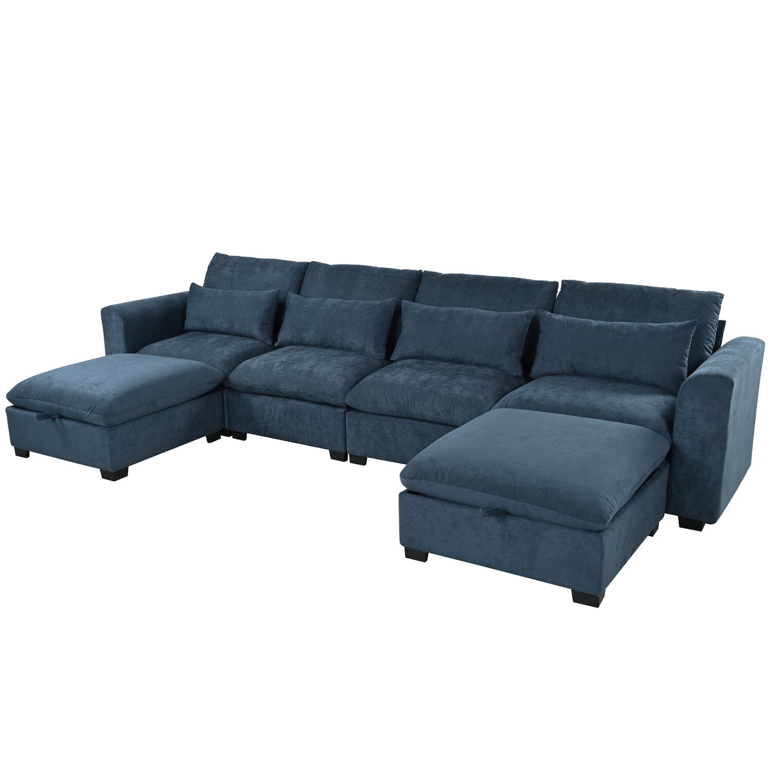 Streamdale Furniture Streamdale U-Shaped Modular Corner Sofa with ...