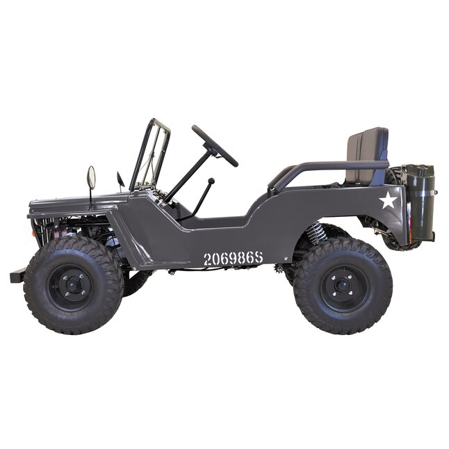 Massimo Gas Motorized Go Kart With 125cc Engine 9hp 28 Mph Top Speed Electric Starter
