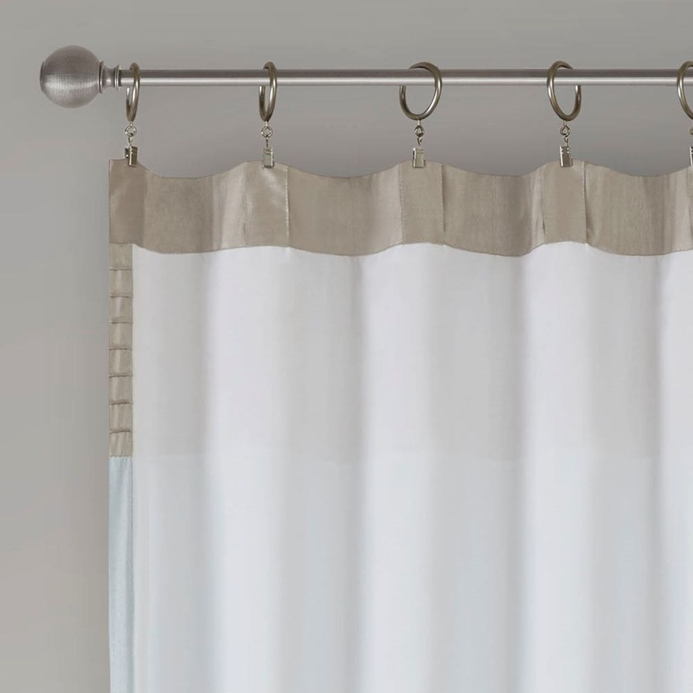 Blisstyle Po I Pintuck Curtain Panel Linen Curtains Living Room Bedroom ...