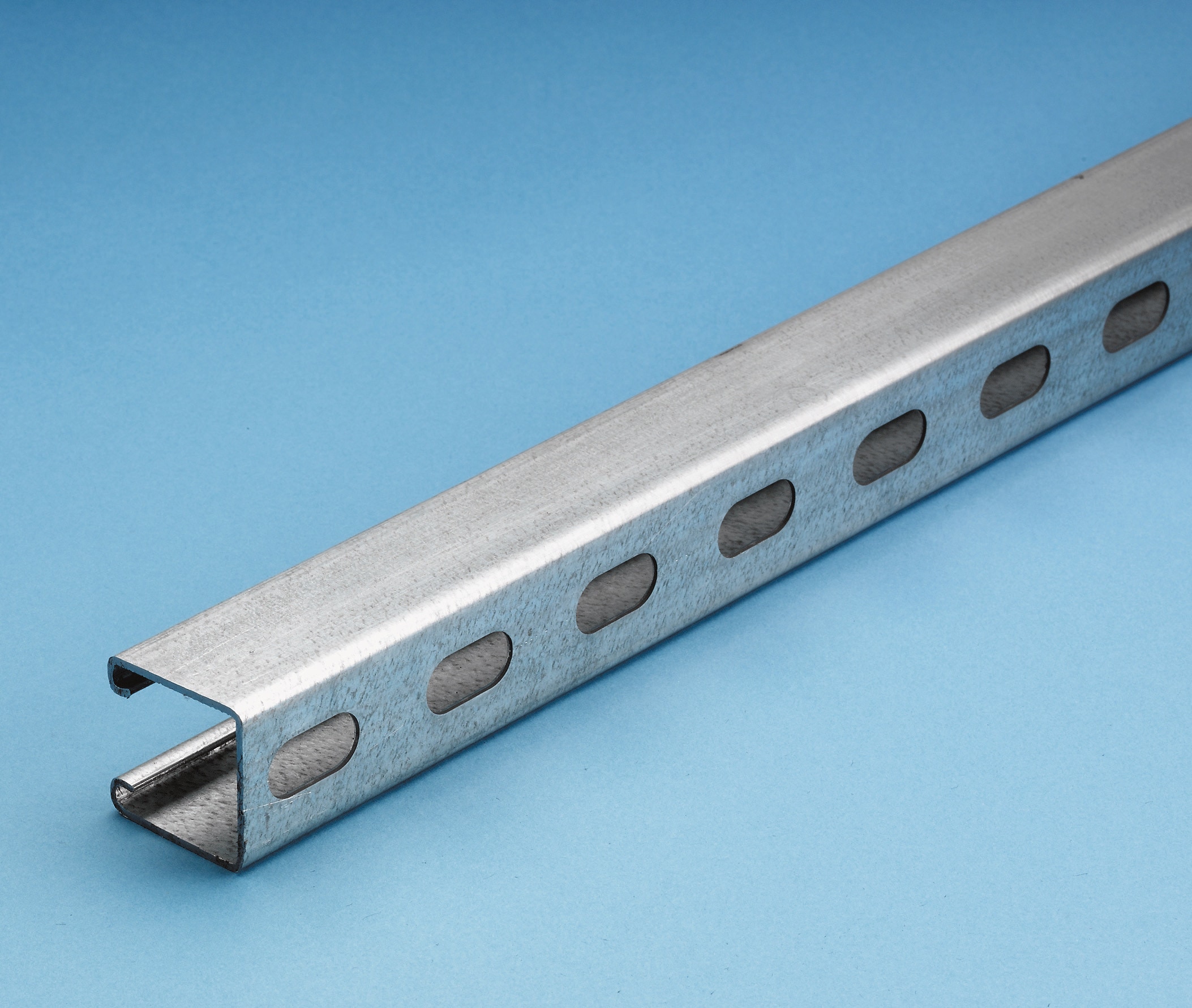 nVent CADDY 10-ft 12 -Gauge Electro-galvanized Half slot channel Strut ...