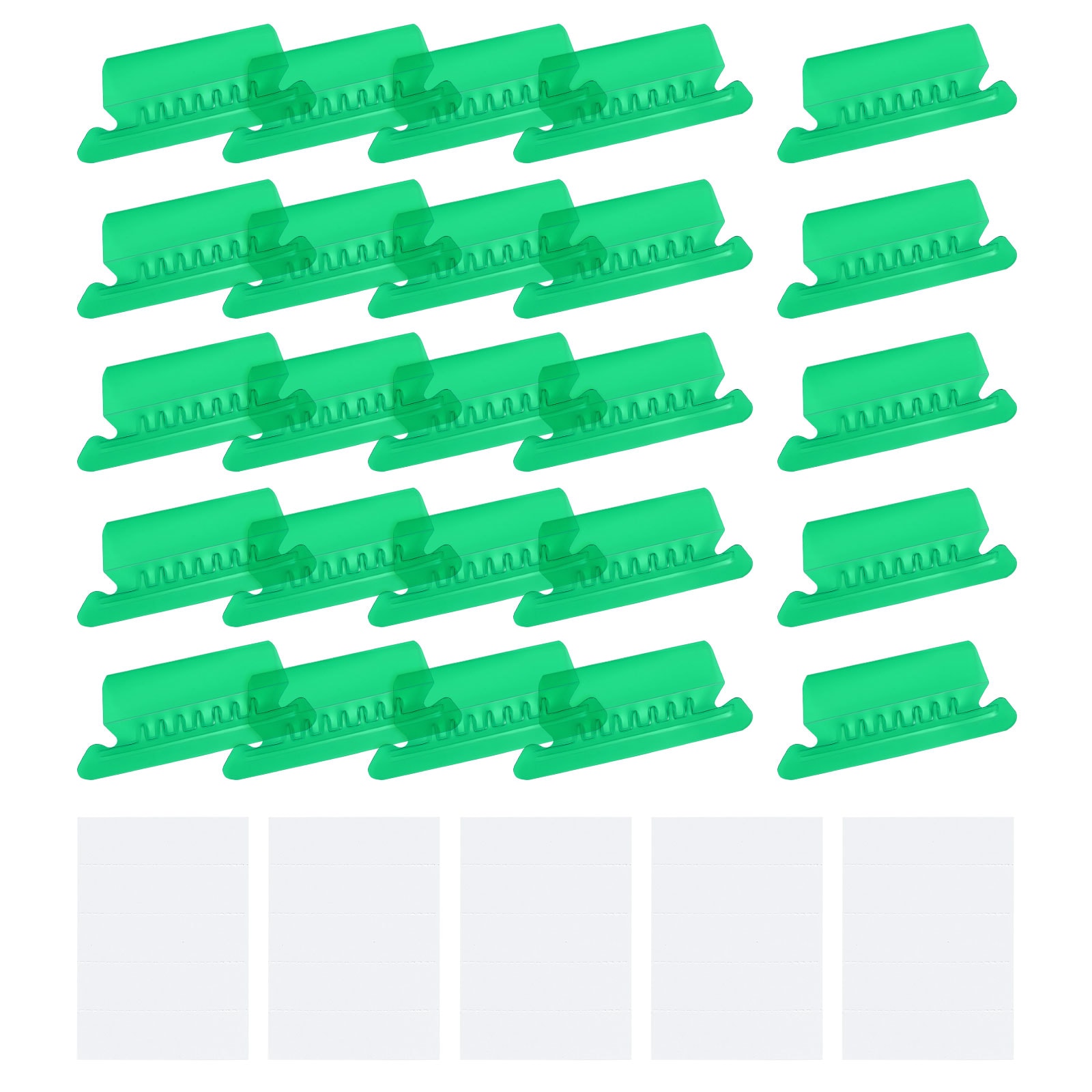 Unique Bargains Hanging File Folder Tabs 2 Inch Insertable Tabs and ...