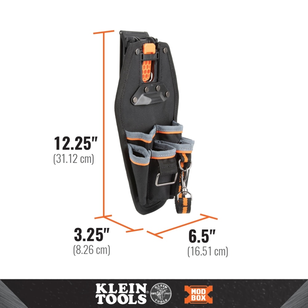 Klein Tools MODbox Ballistic Nylon Electrician Tool Pouch 55830MB at ...