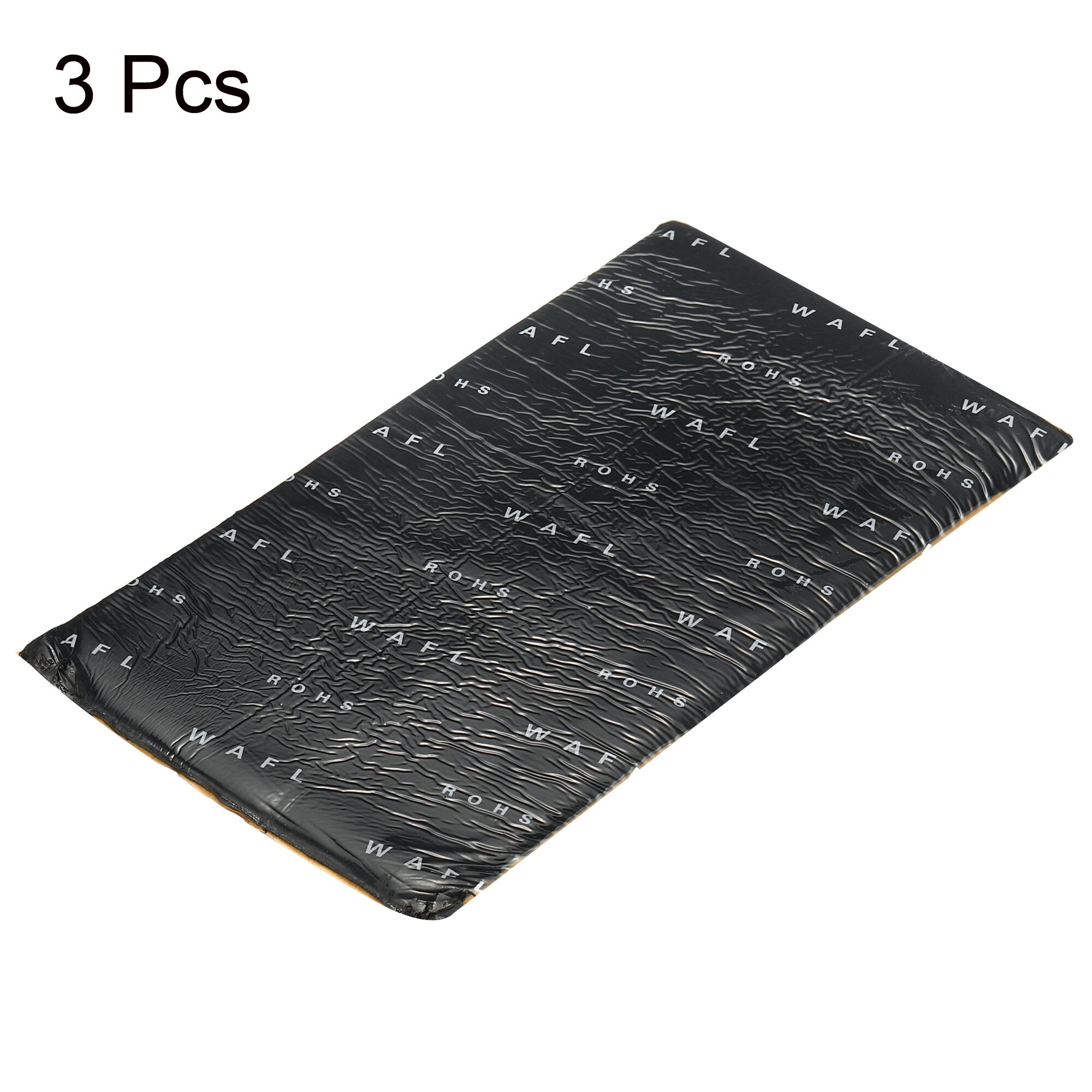 Unique Bargains 3pcs Sound Deadening Mat 220 x 120 x 4mm Damping Block ...