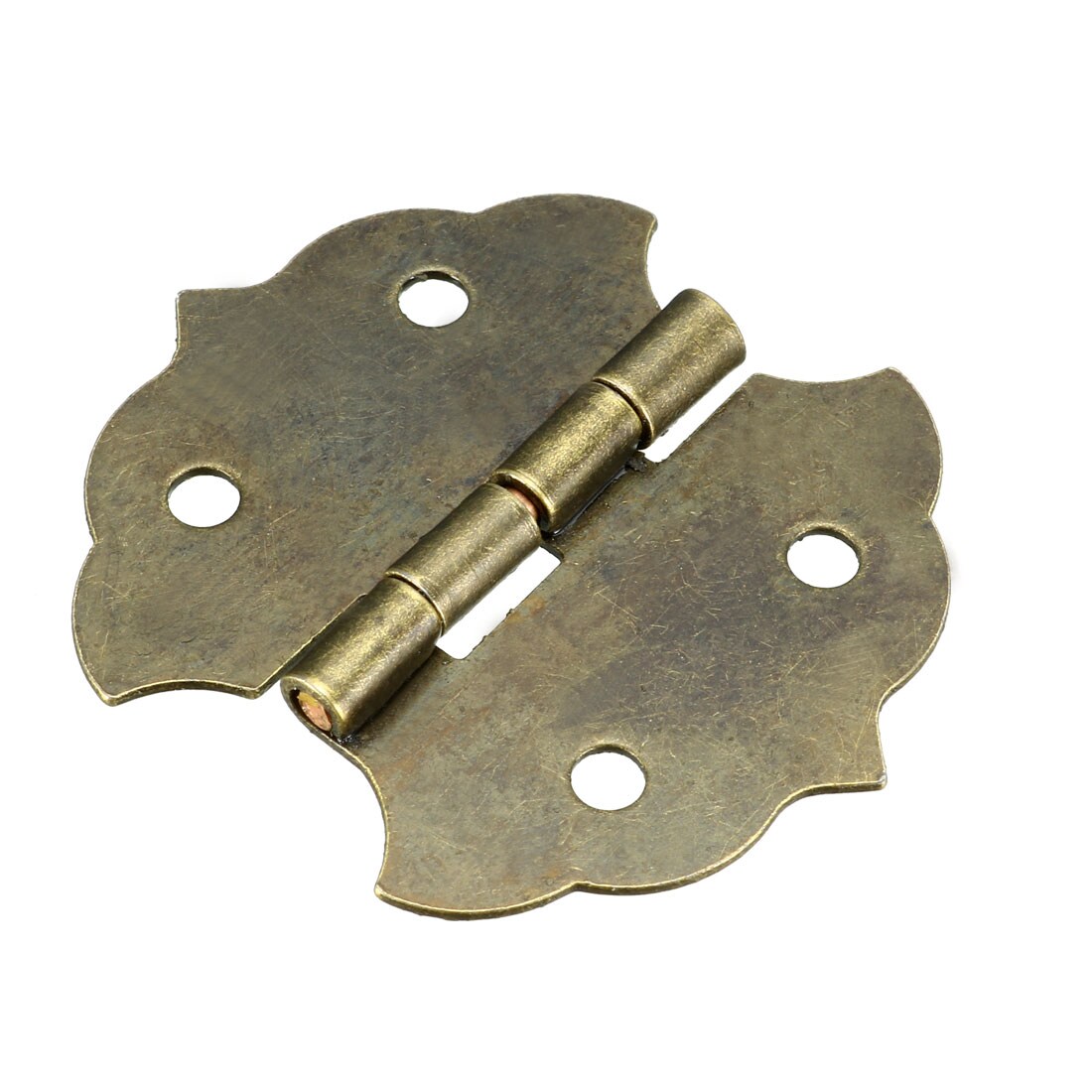 Unique Bargains 1.12inch Antique Bronze Hinges Retro Mini Hinge ...