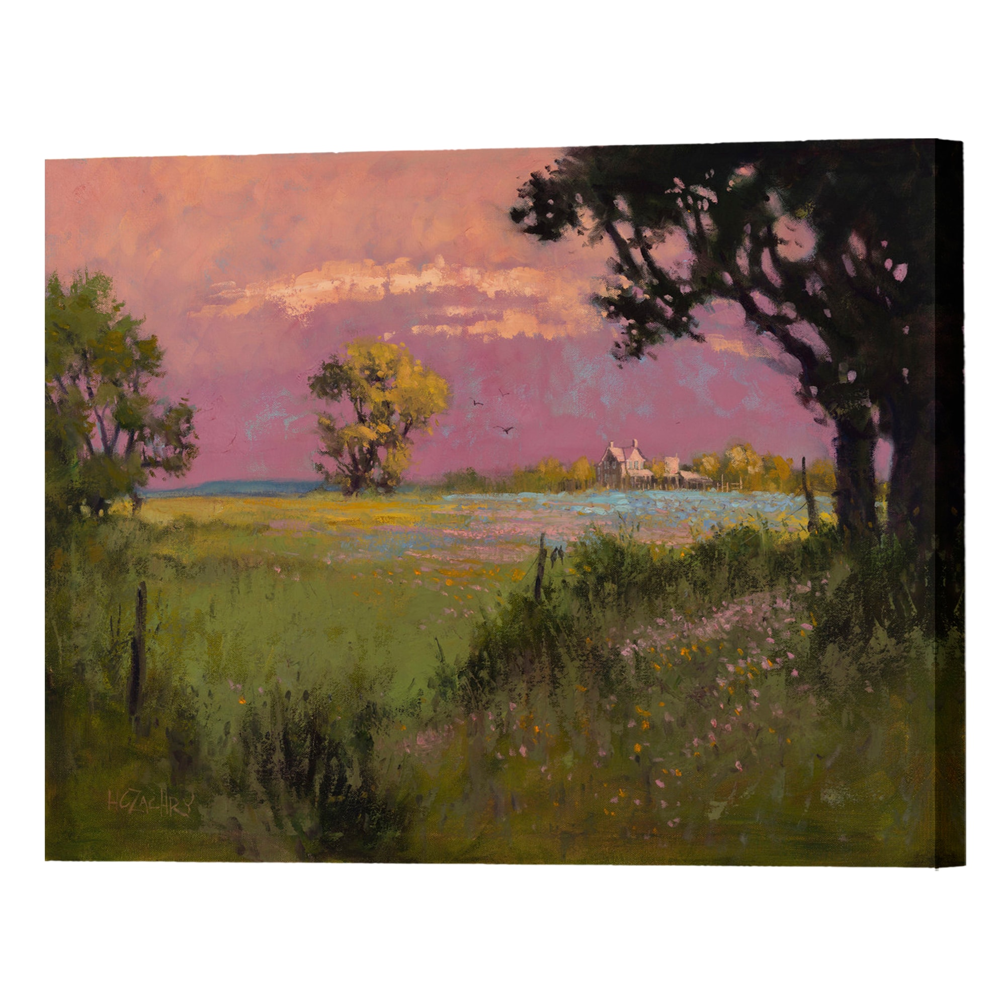 Somerset House Afternoon Delight Fine Art Giclee Print On Gallery Wrap ...