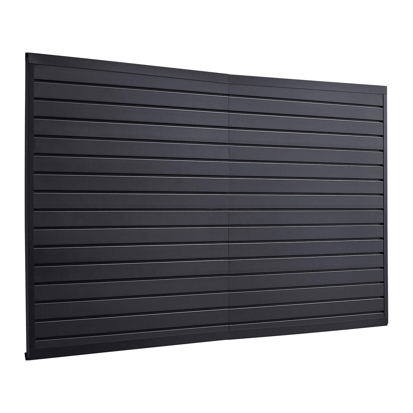 VEVOR Slat Wall Paneling 8 x 4 ft PVC Garage Slatwall with Modular ...