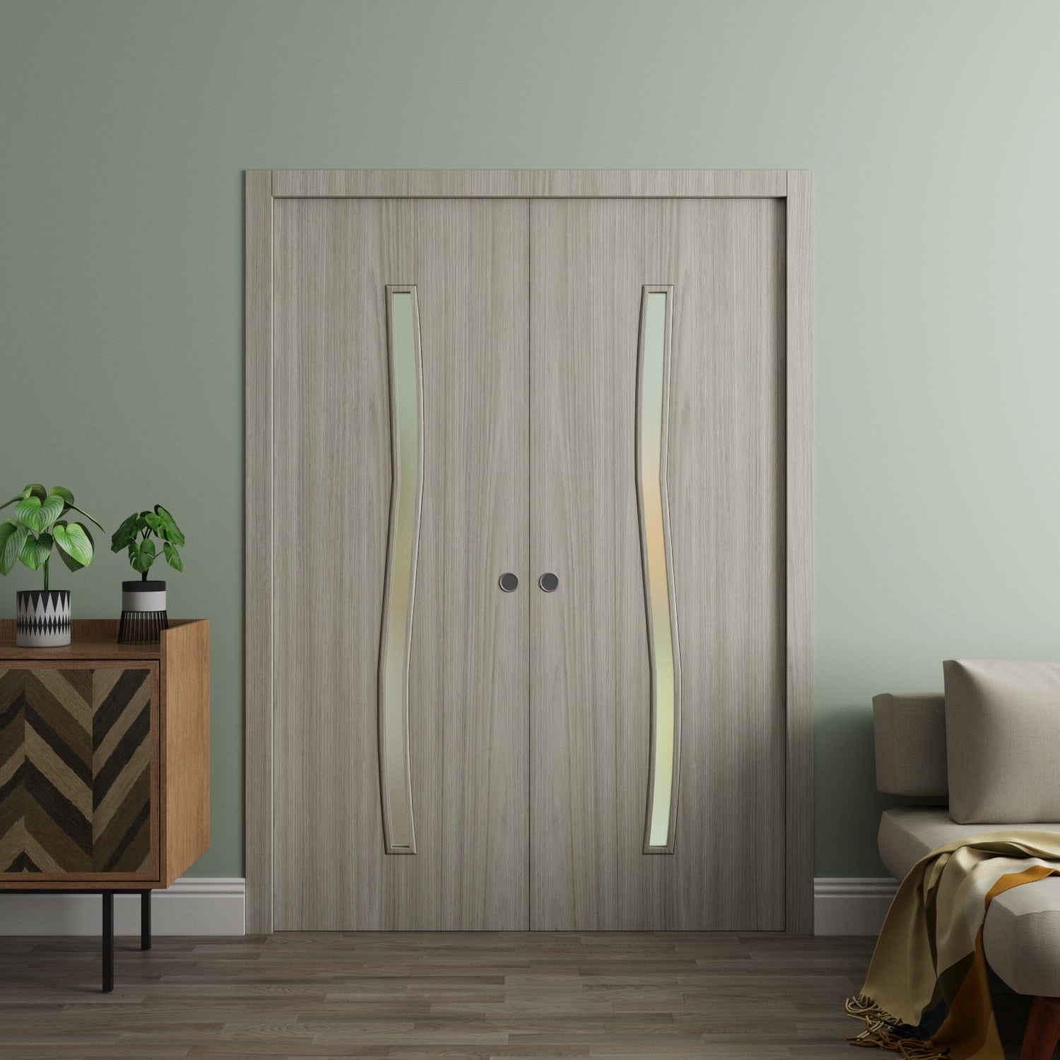 SARTODOORS Sliding French Double Pocket Doors 60 x 96 in - LUNO 2003 ...