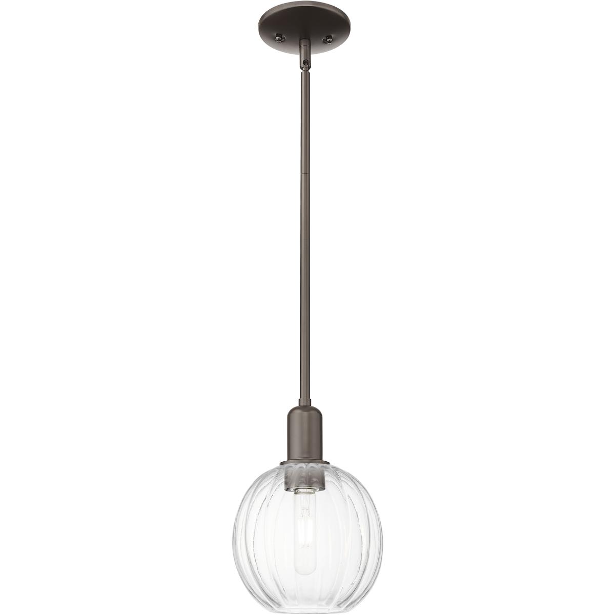 Innovations Lighting 716-1S-OB-G458-7CL Preston Mini Pendant Oil Rubbed ...