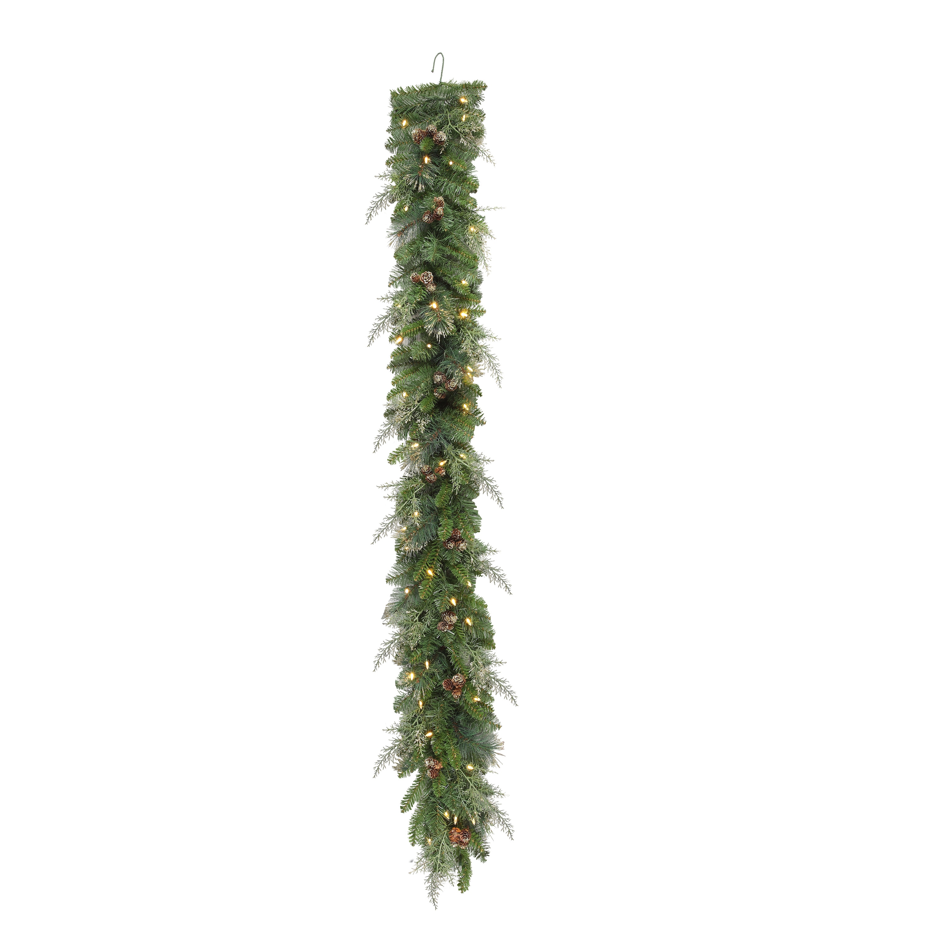 Haute Decor Indoor/Outdoor Pre-lit Battery-operated 6-ft Pine ...