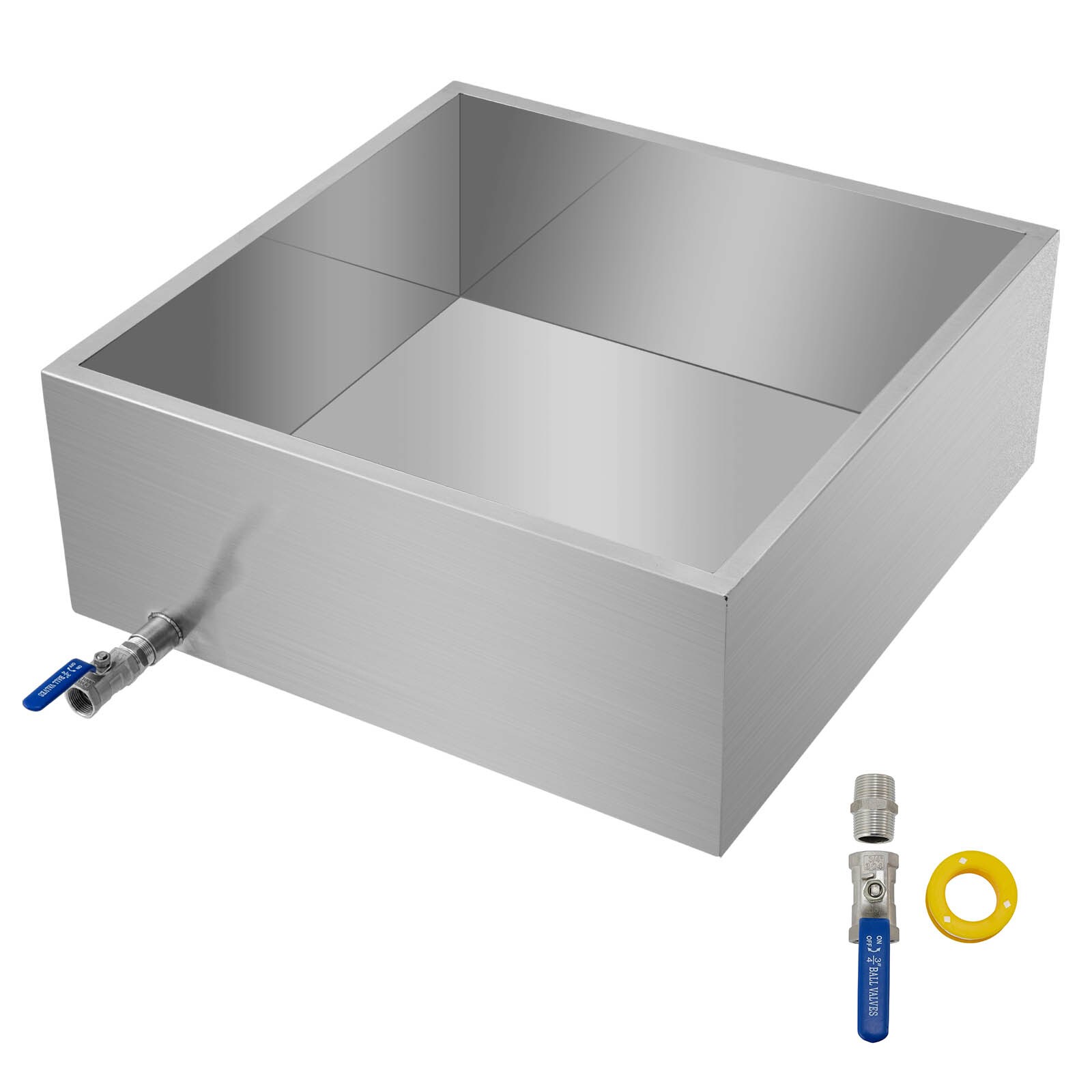 VEVOR 48-IN Maple Syrup Evaporator Pan 24-in Stainless Steel Cookware ...