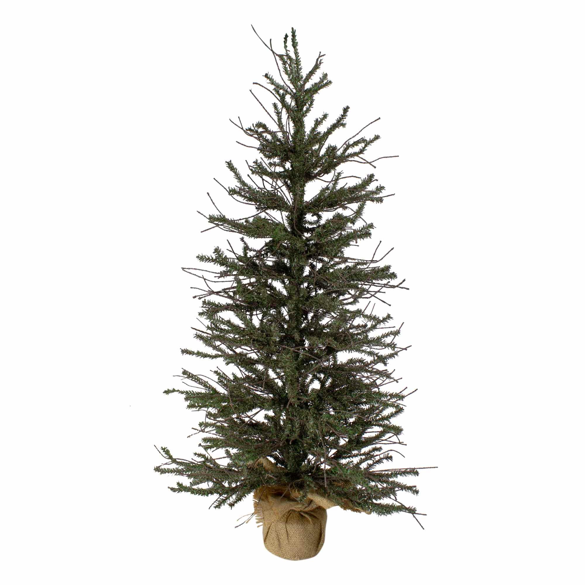 Northlight Medium Warsaw Twig Artificial Christmas Tree with Burlap ...
