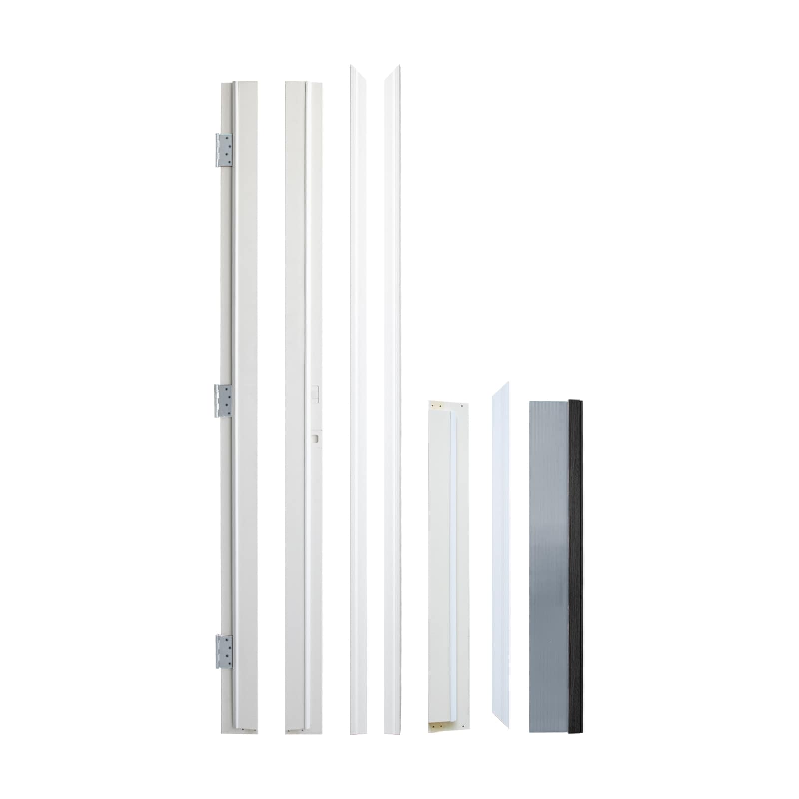 LOVMOR 36inch x 80inch Fiberglass Exterior Door Decorative Glass ...