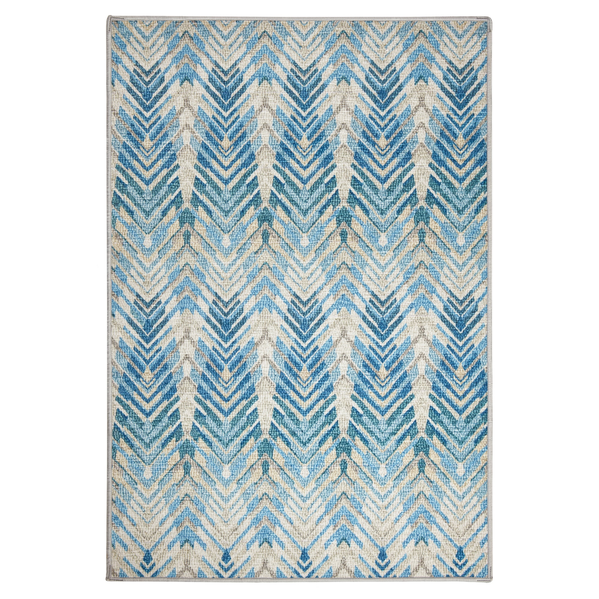 DASH & ALBERT Seneca 2 x 3 Machine Washable Rug in the Rugs department ...