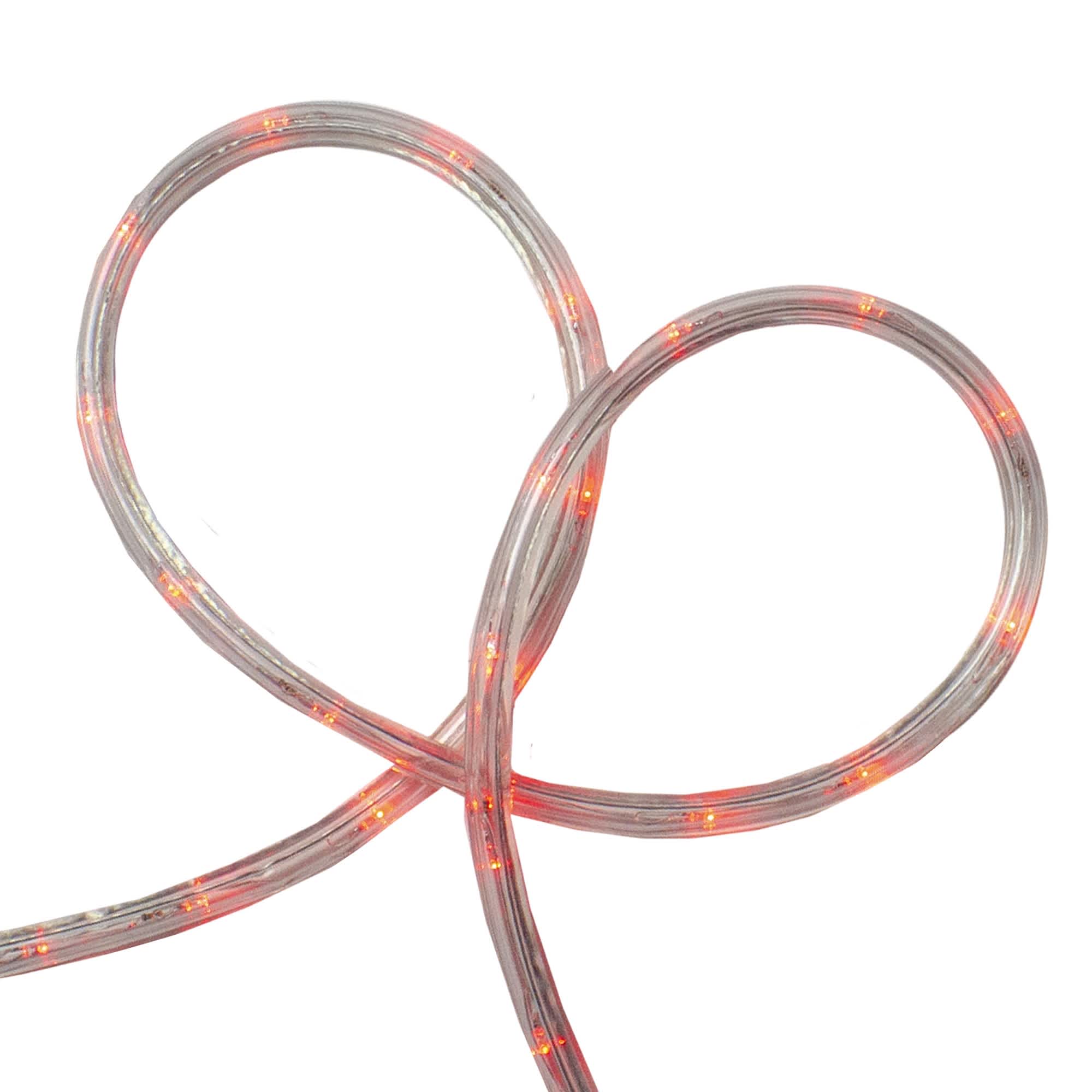 Northlight Flexible Incandescent Outdoor Christmas Rope Light - Red- 18 ...