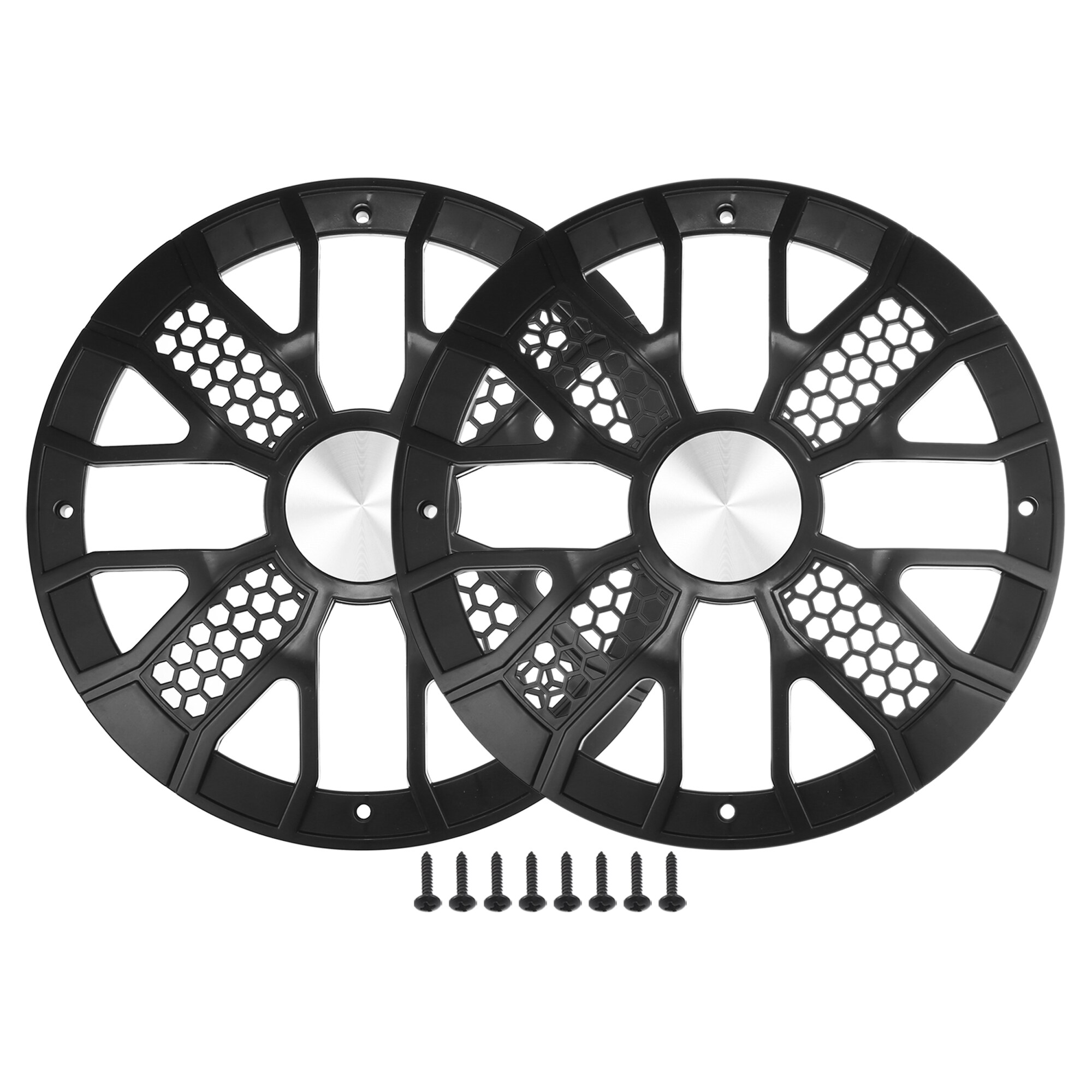 Unique Bargains Universal 10 Inch Car Speaker Grills Cover Round 10 ...