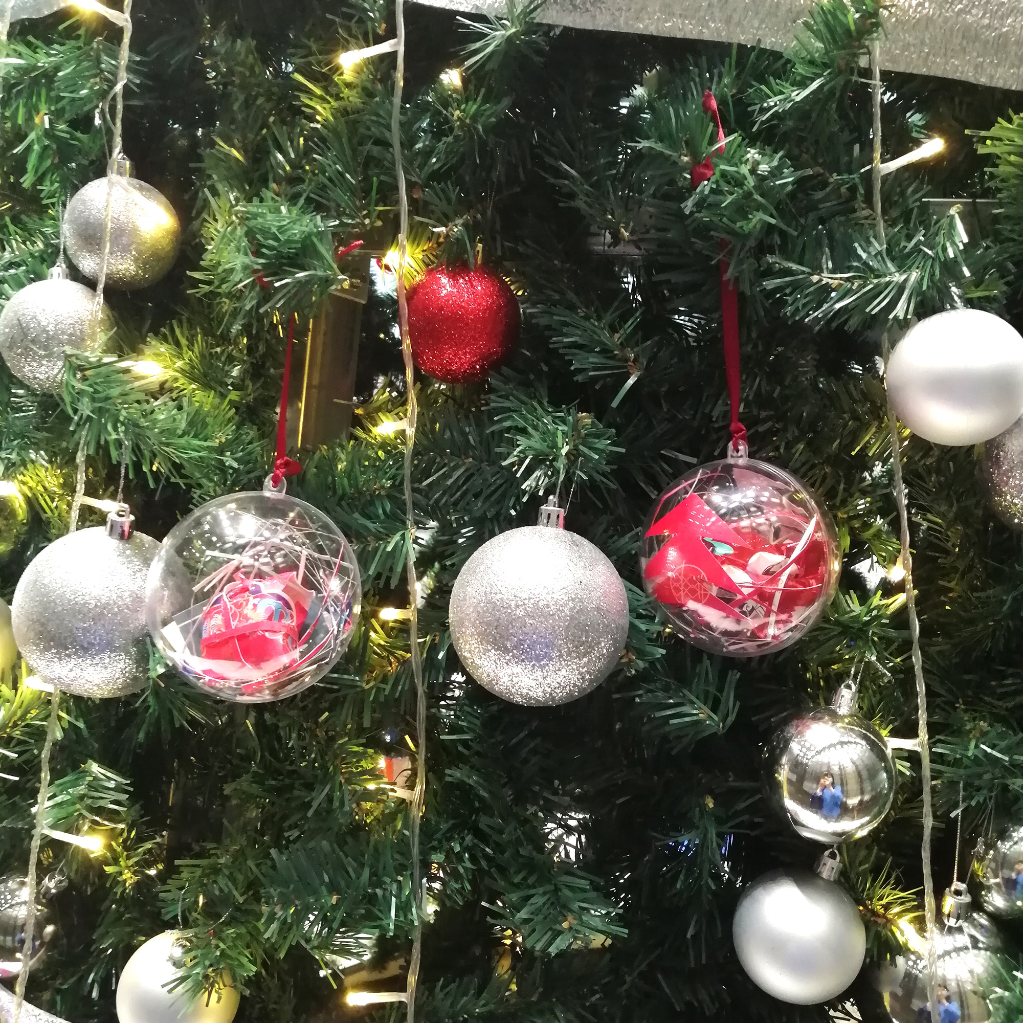 Unique Bargains 20pcs 4-inch(100mm) Clear Plastic Ornaments Ball in the ...