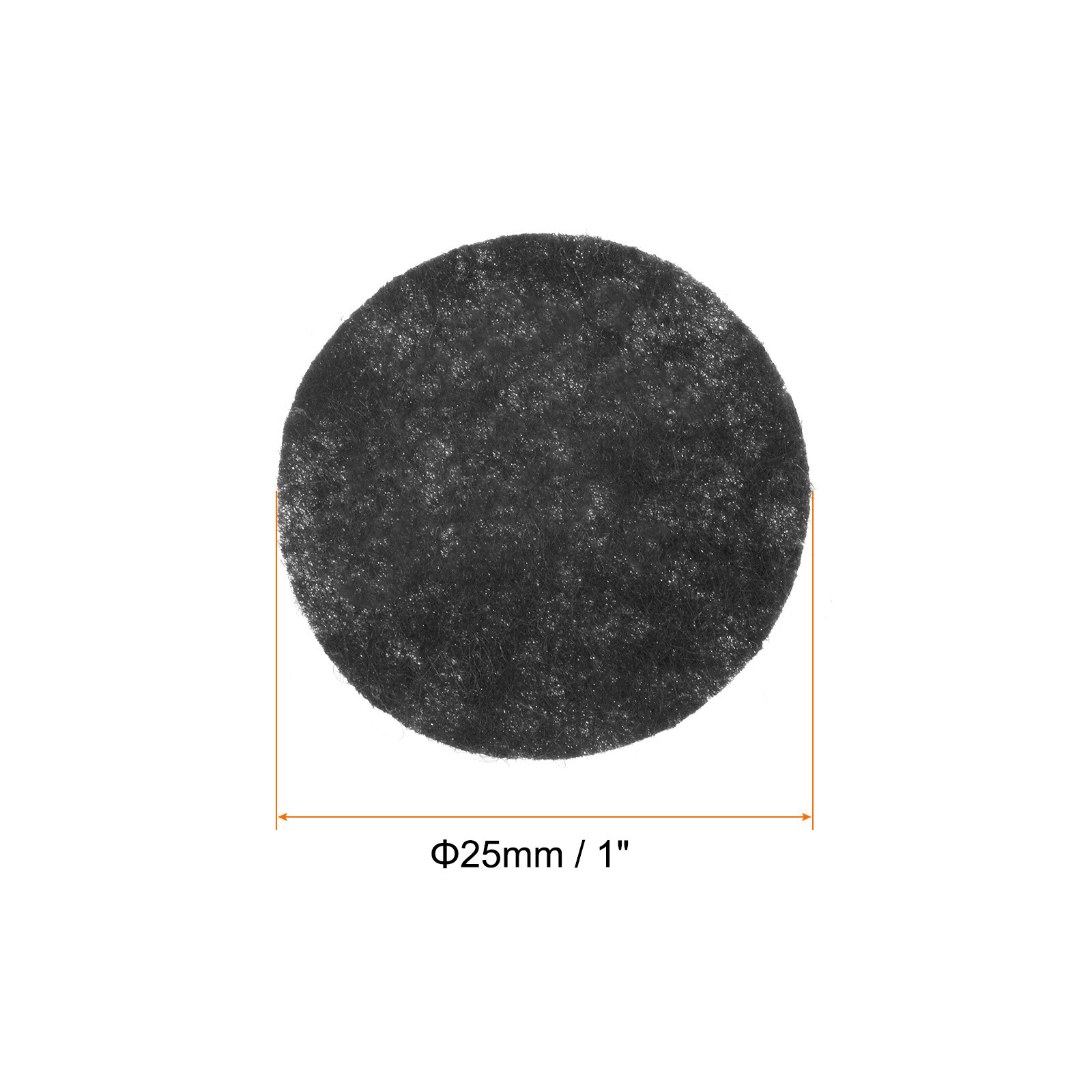 Harfington 100pcs Round Felt Circles 25mm 1 Inch Pre Cut Felt Craft ...