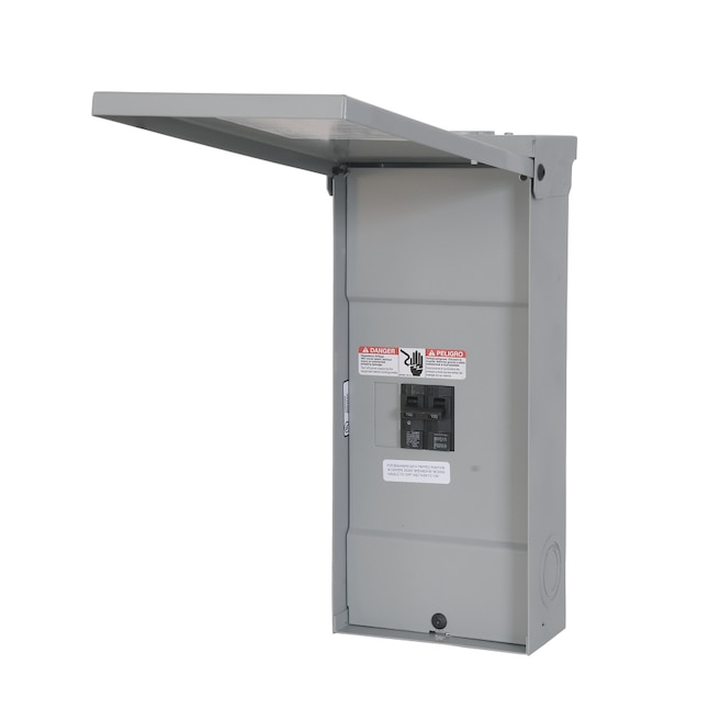 Siemens 100-Amp 2-Spaces 4-Circuit Outdoor Main Breaker Load Center at ... Siemens 100-Amp 2-Spaces 4-Circuit Outdoor Main Breaker Load Center at ...
