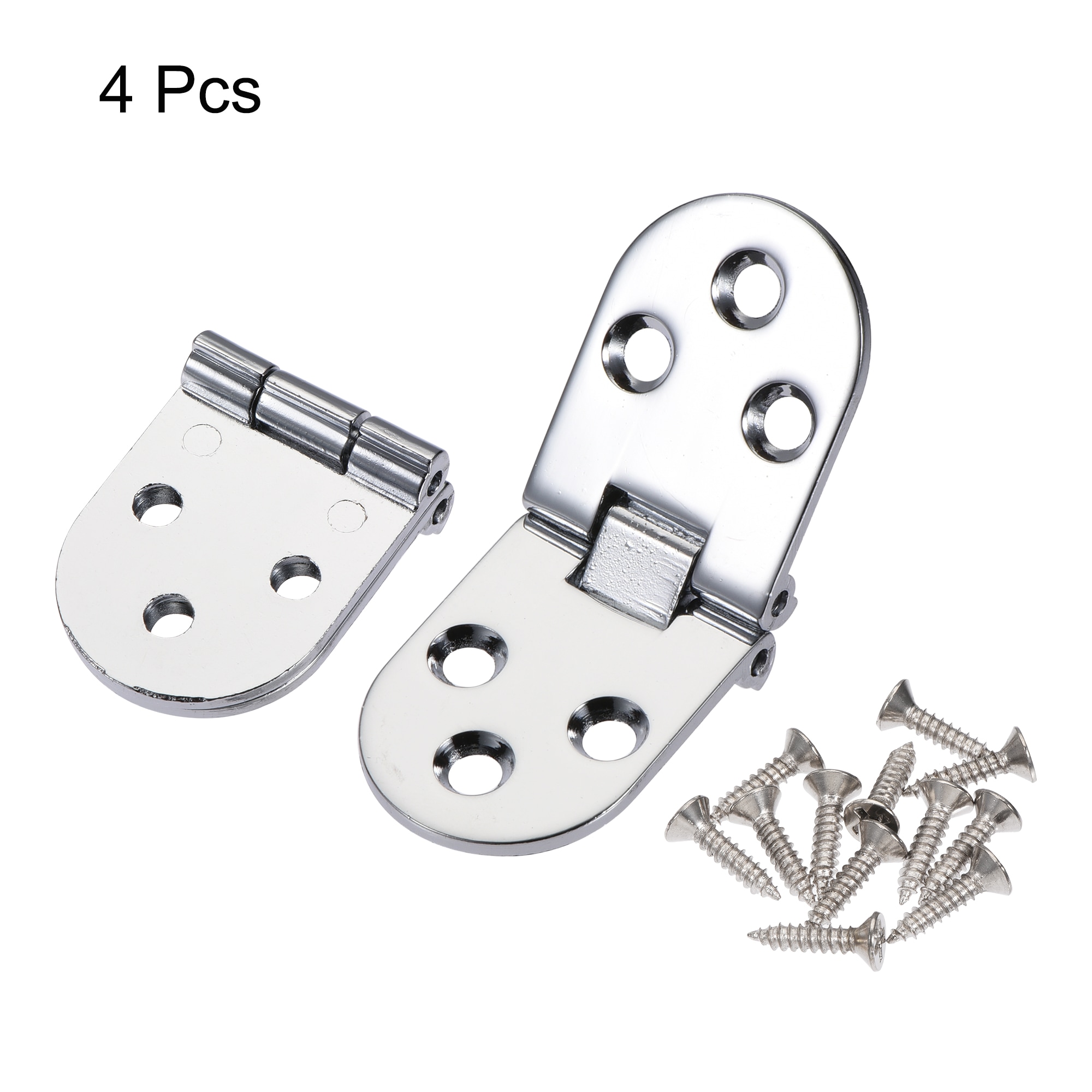 Unique Bargains 3.15x1.18inch Flip Hinges 180 Degree for Sewing Machine ...
