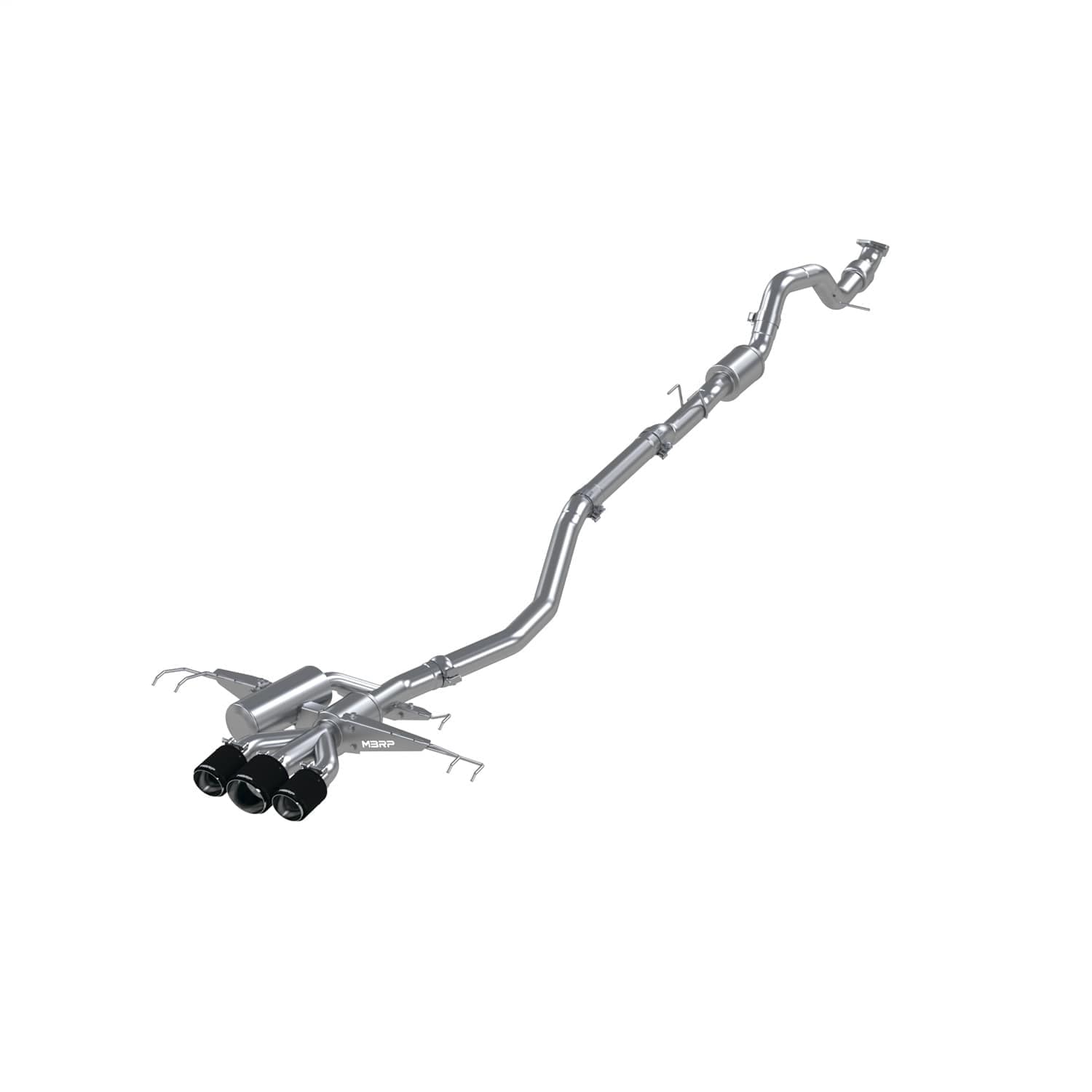 MBRP Armor Pro Cat Back Exhaust System 3 in Triple Center Outlet T304 ...