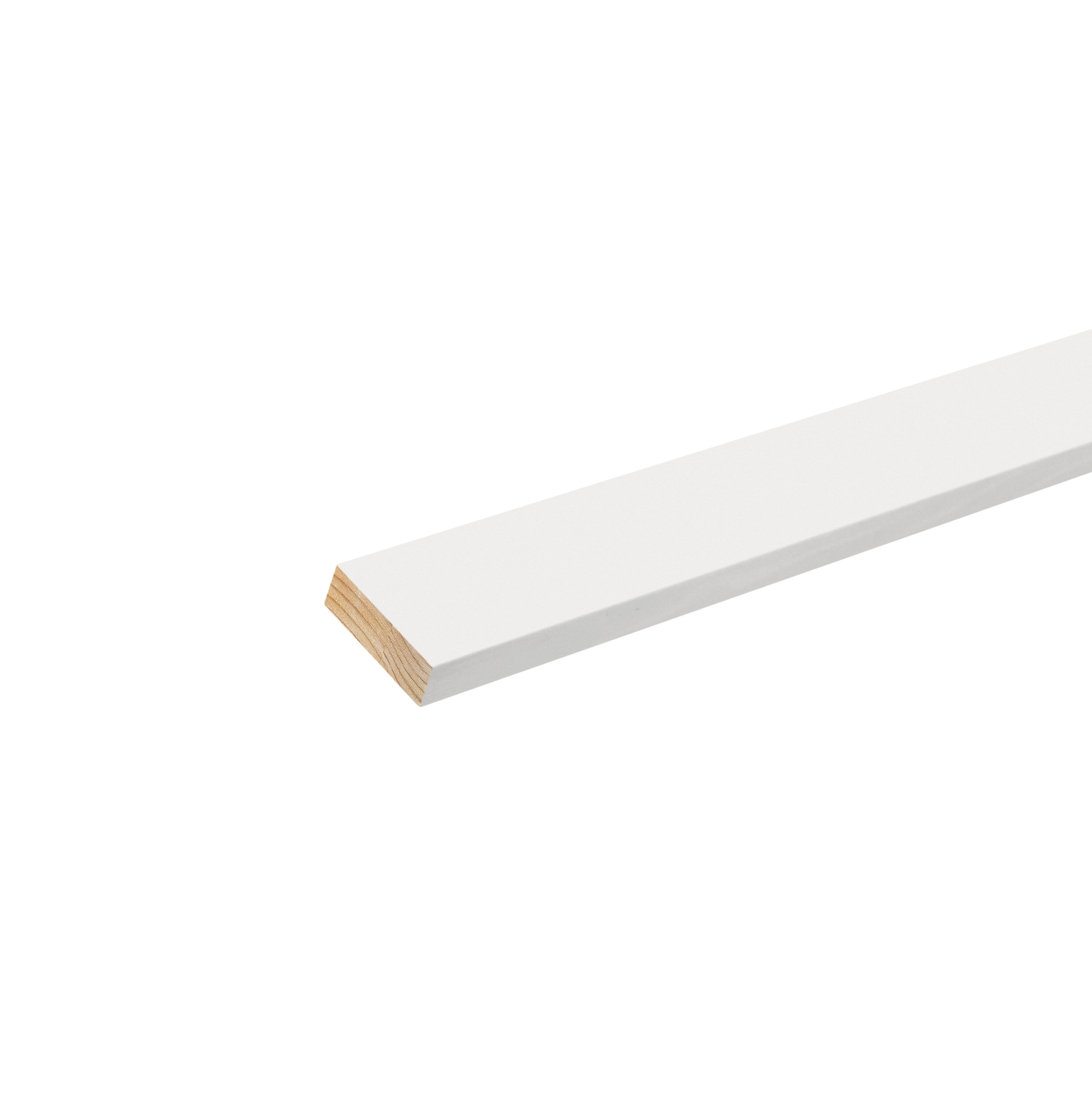 Edge-glued board Primed Moulding at Lowes.com