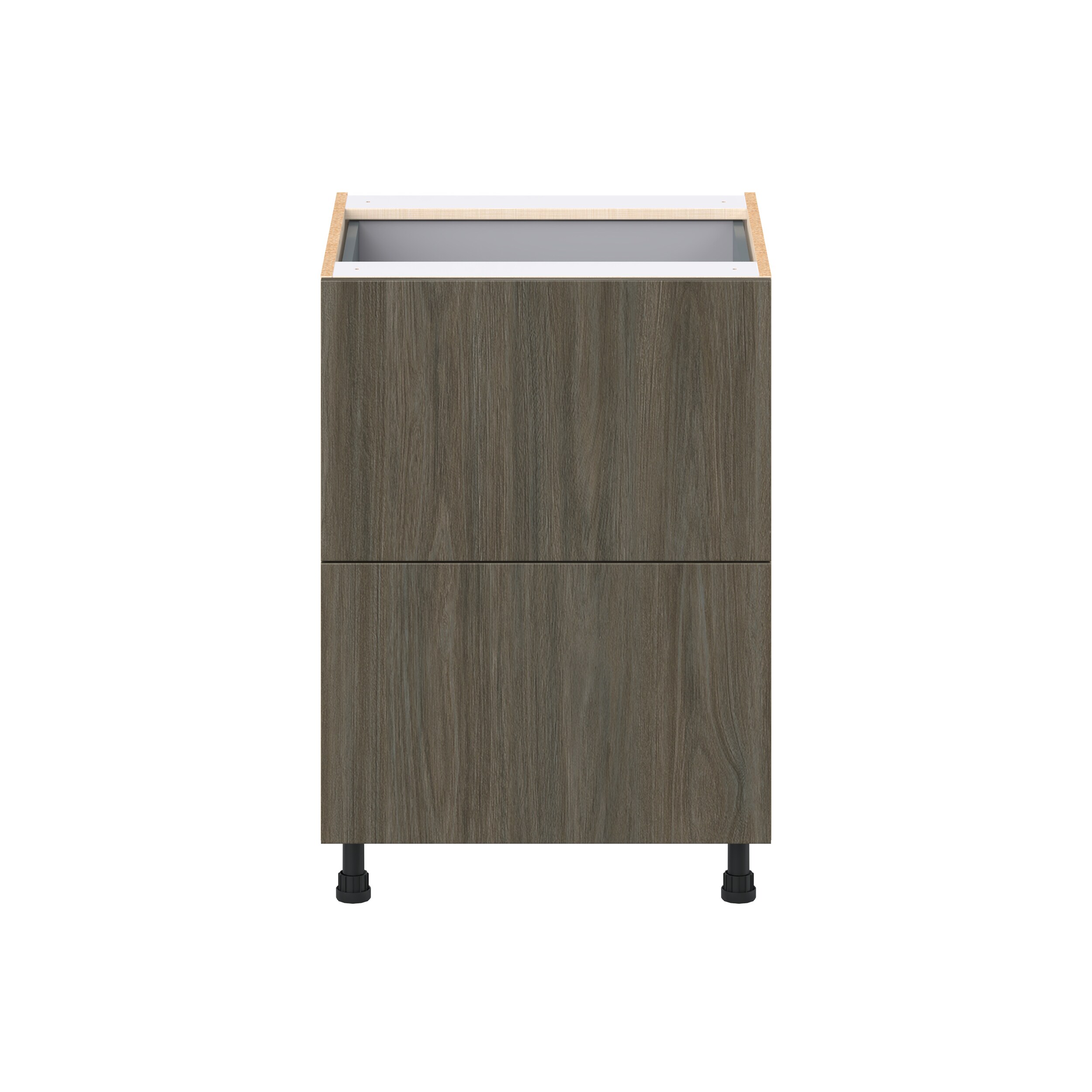 Hugo&Borg Savane 24-in W x 34.5-in H x 24-in D Textmel 3-Drawer Base ...