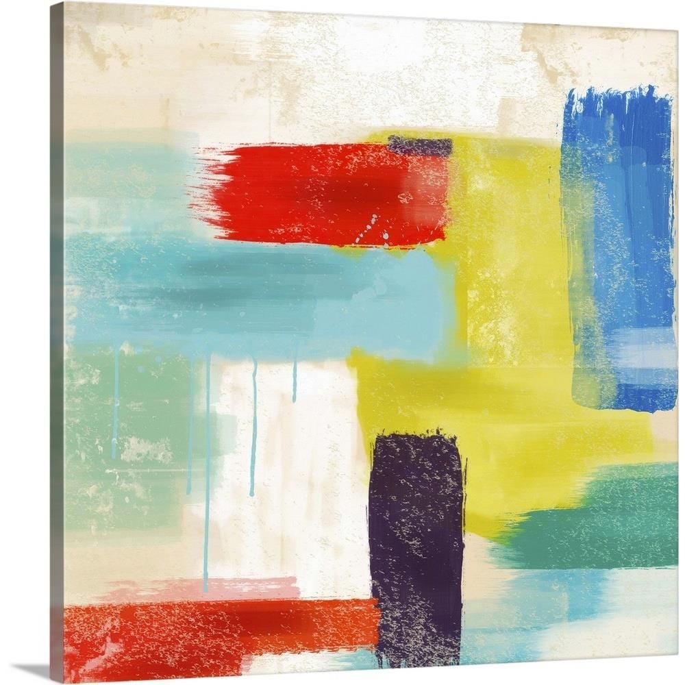 GreatBigCanvas 24-in H x 24-in W Abstract Print on Canvas at Lowes.com