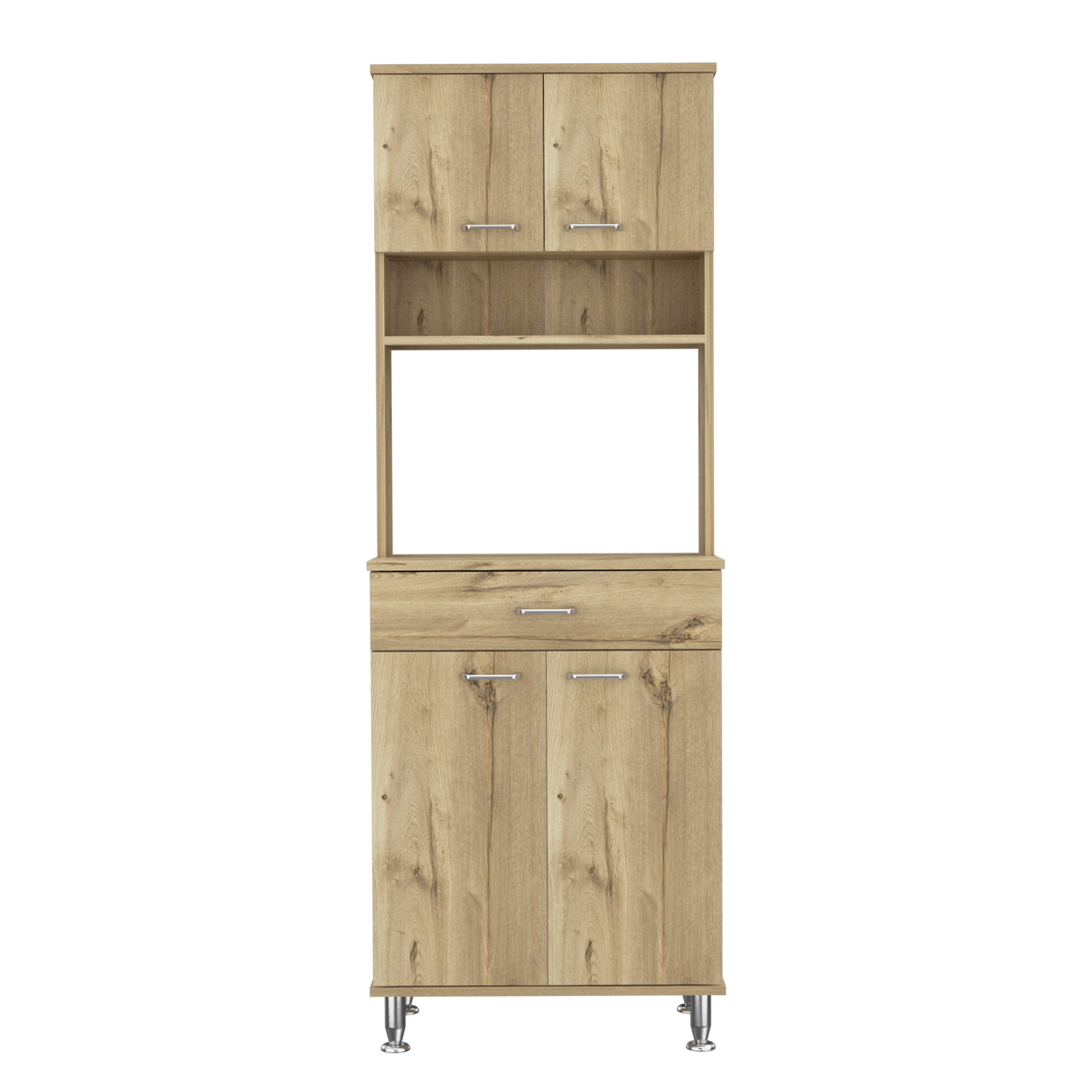 Tatayosi Santa Maria 1 drawer 1 shelf area pantry adjustable metal legs ...