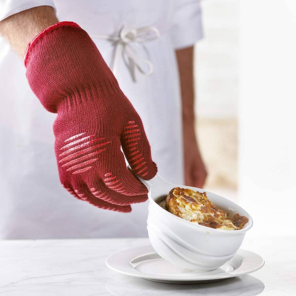 Lehman's Trudeau Maison Kitchen Glove - Double-Sided Padded Grill Glove ...