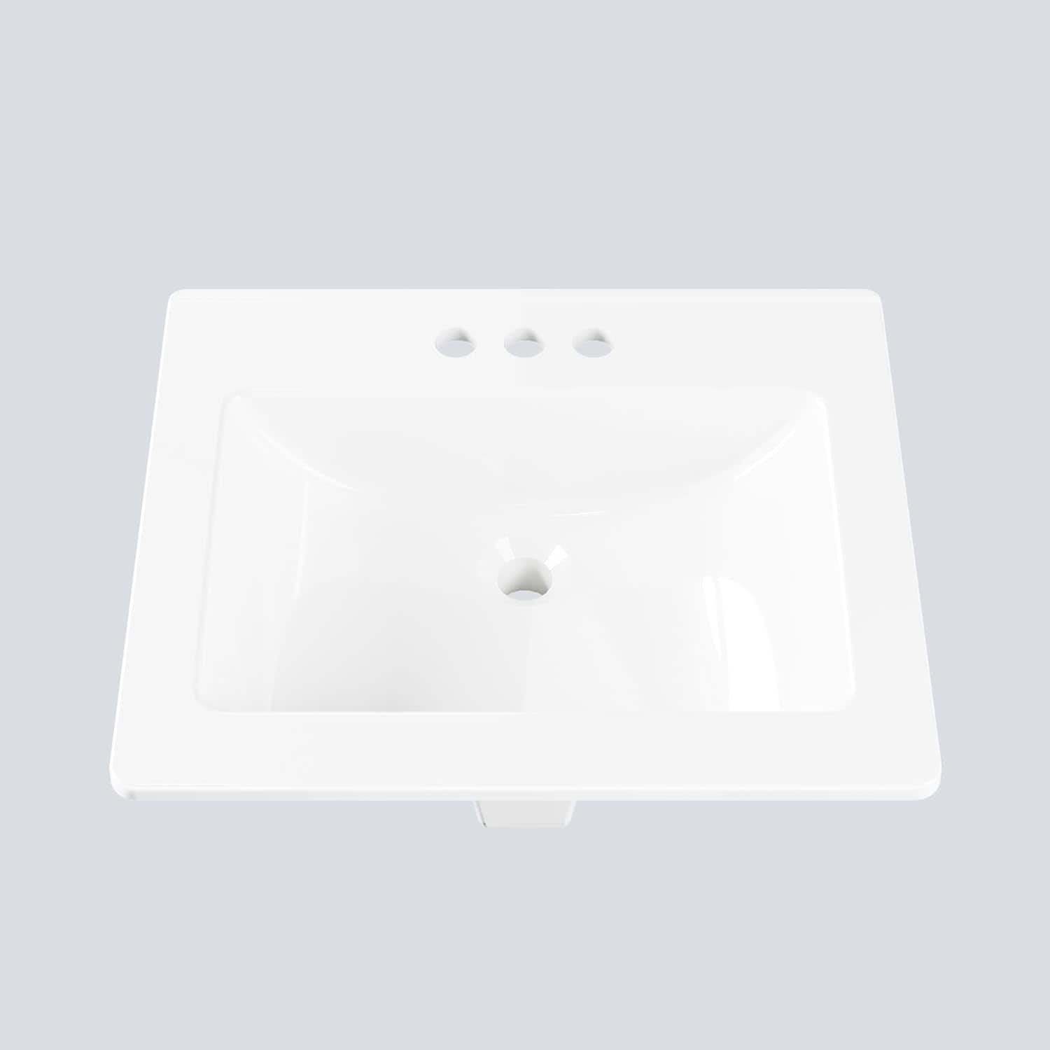 Acrylic Semi-recessed Bathroom Sinks at Lowes.com
