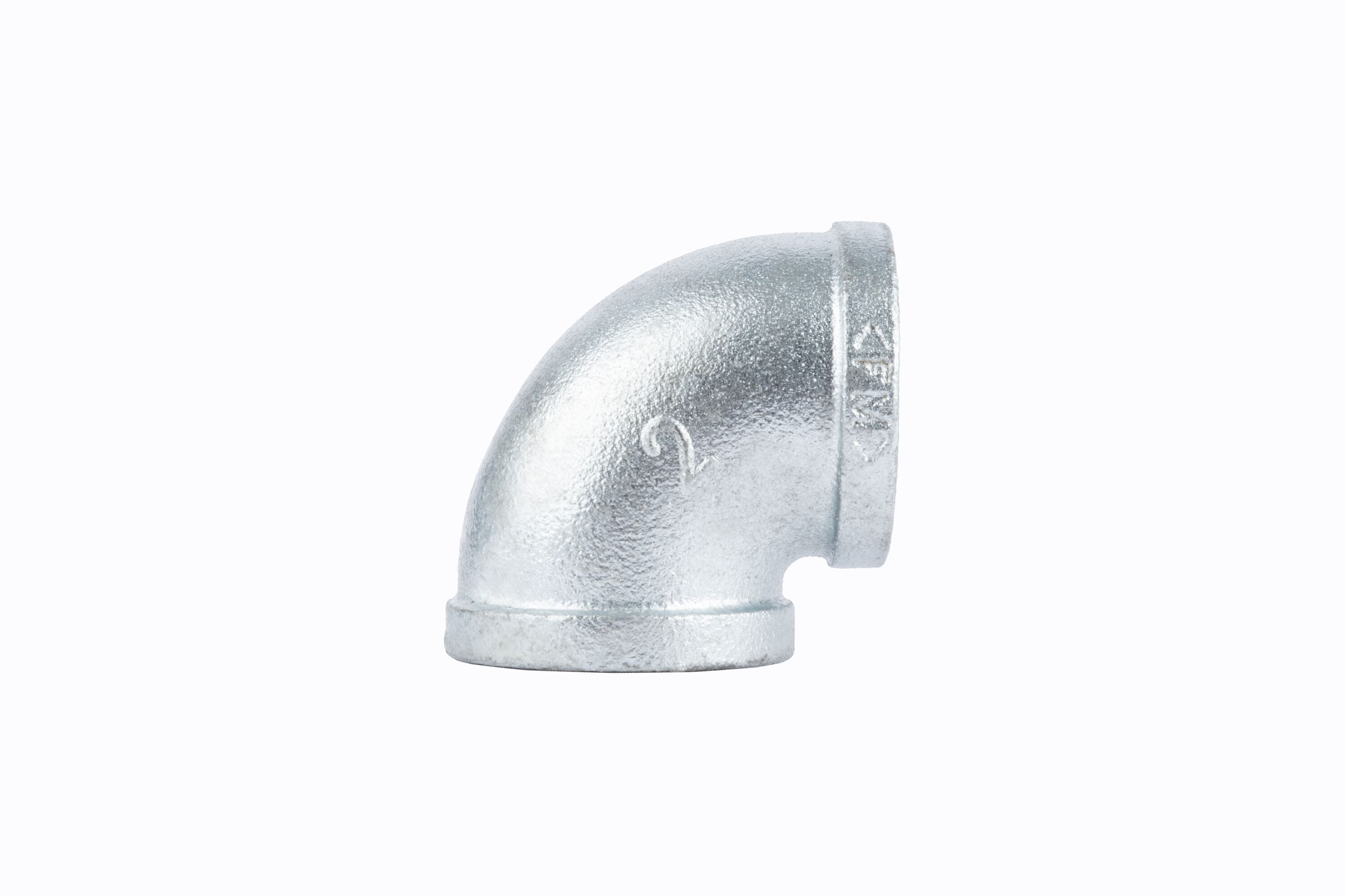 RELIABILT 2-in 90-Degree Galvanized Elbow in the Galvanized Pipe ...