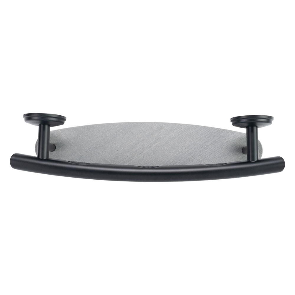 Grabcessories Matte Black / Driftwood Gray Toilet safety rails in the ...